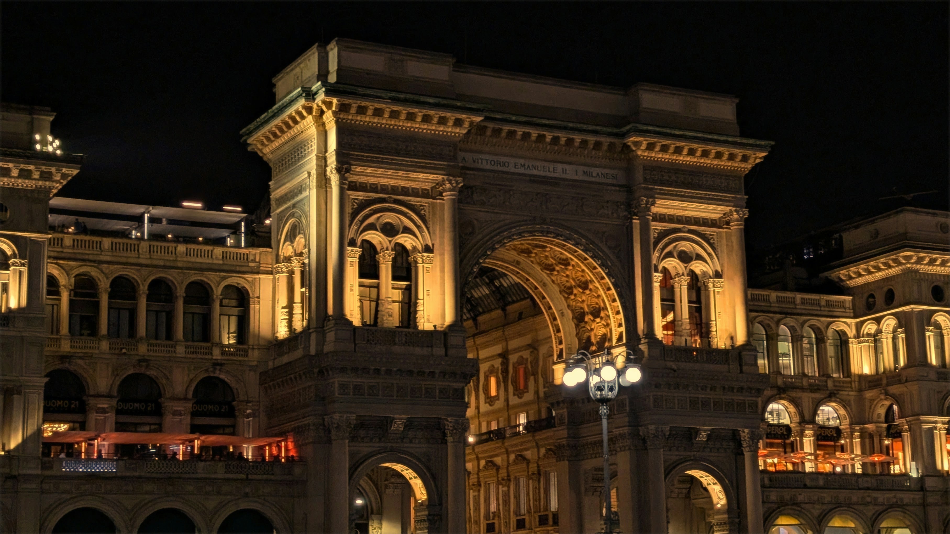 Arcade of Light: Night at the Opéra Gate