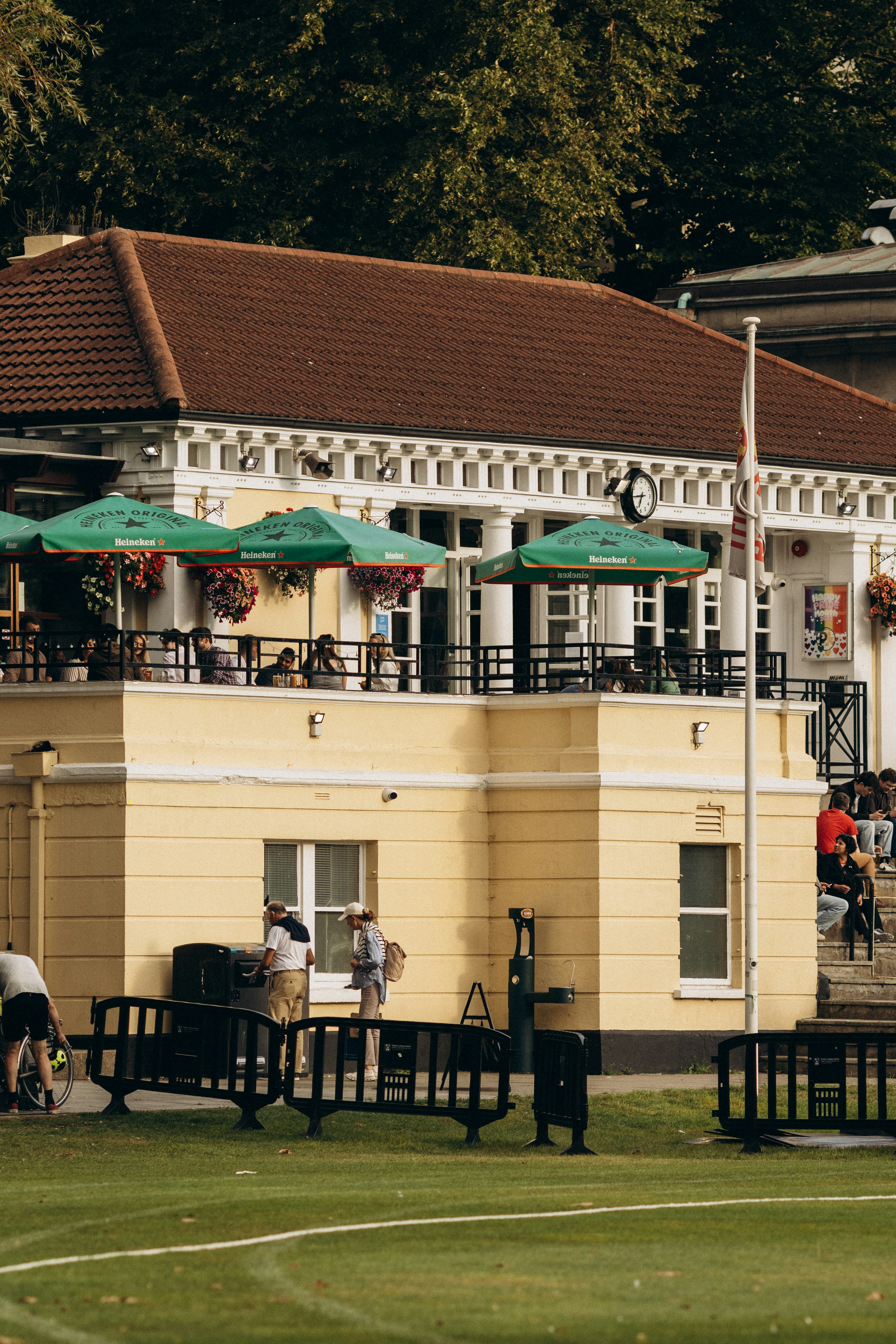 Sunlit Terrace Overlook at the Park Café