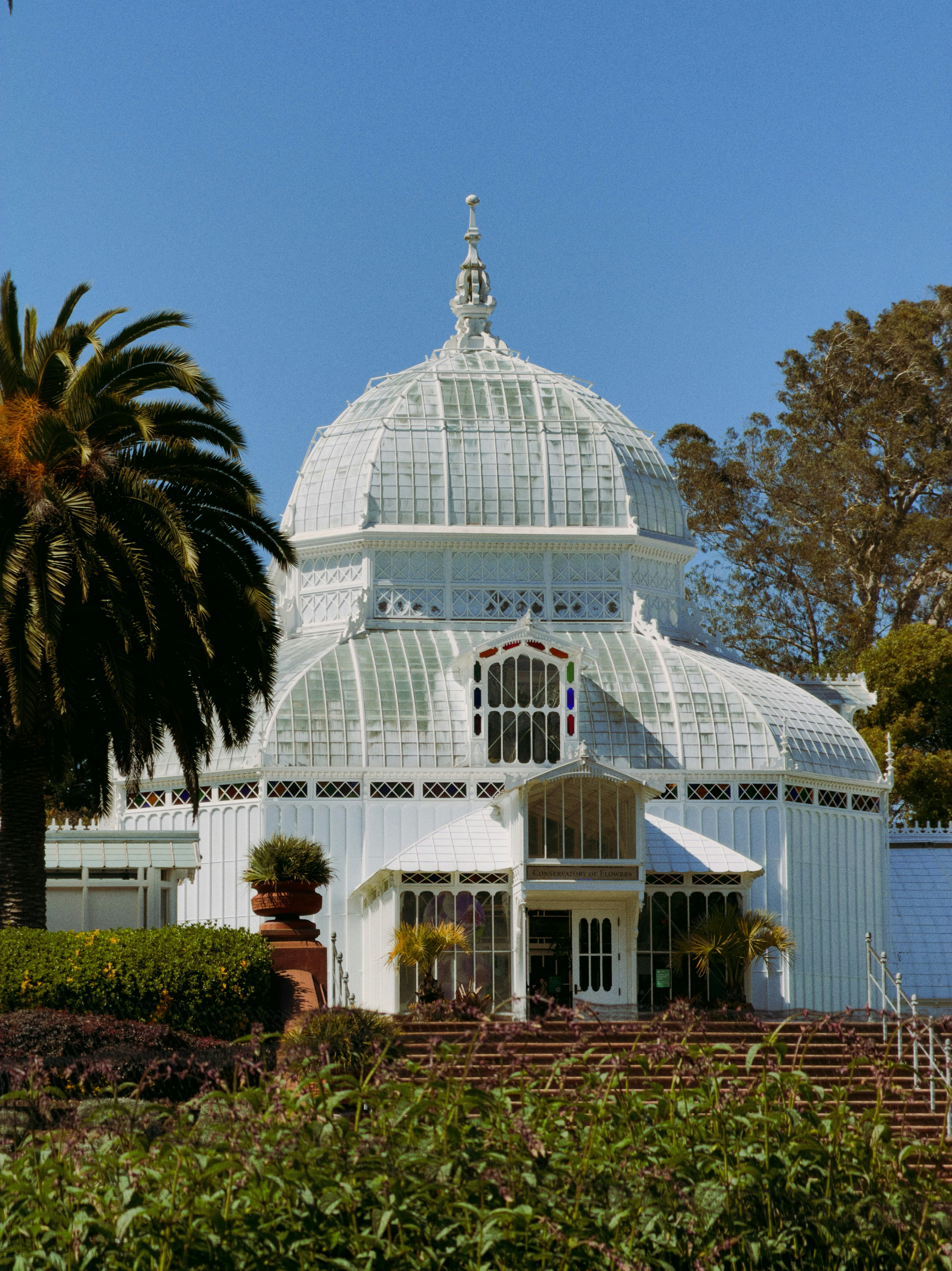 Glasshouse On the Hill: A Sunlit Conservatory Dominates the Garden