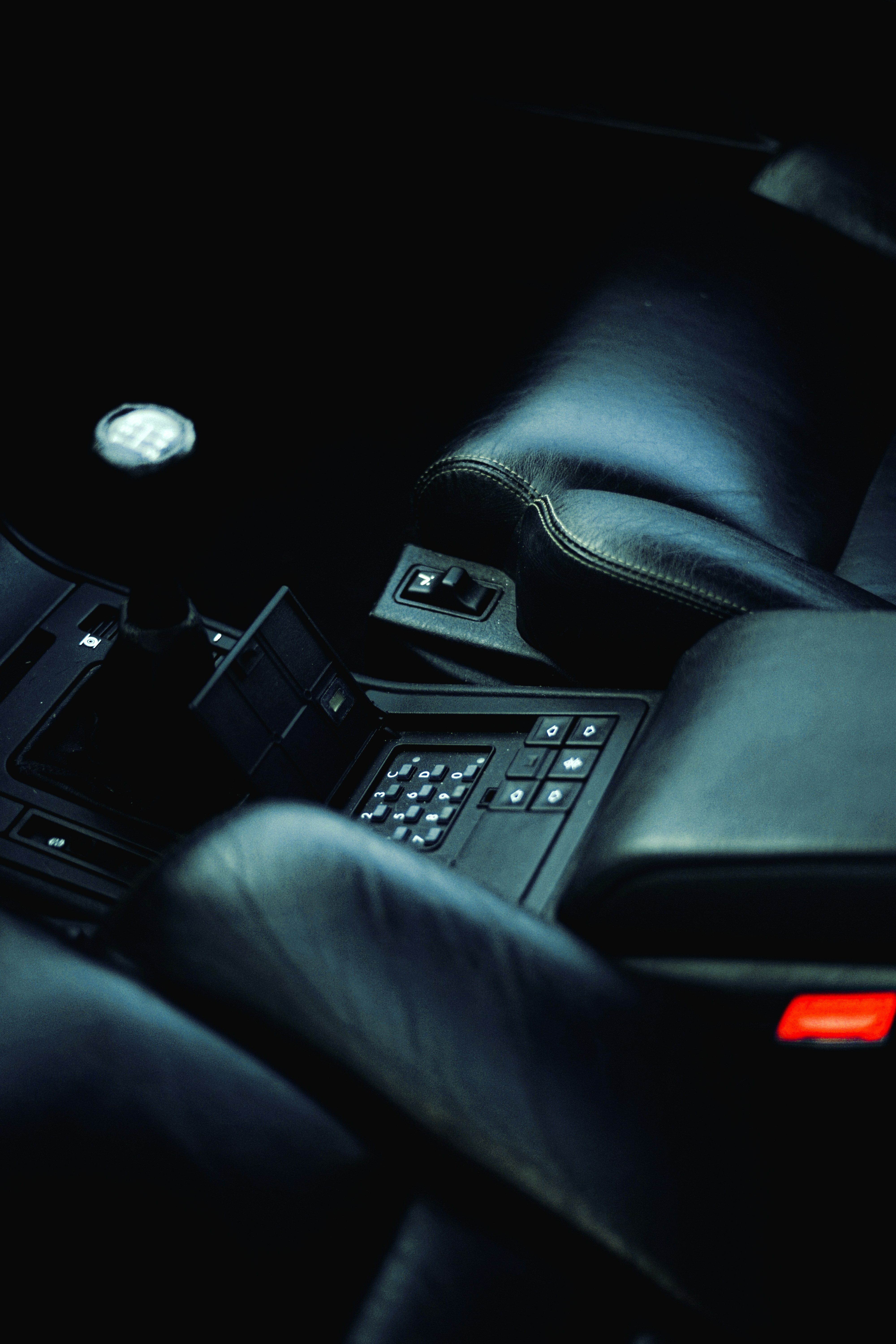 Low-Light Leather: The Center Console’s Quiet Pulse