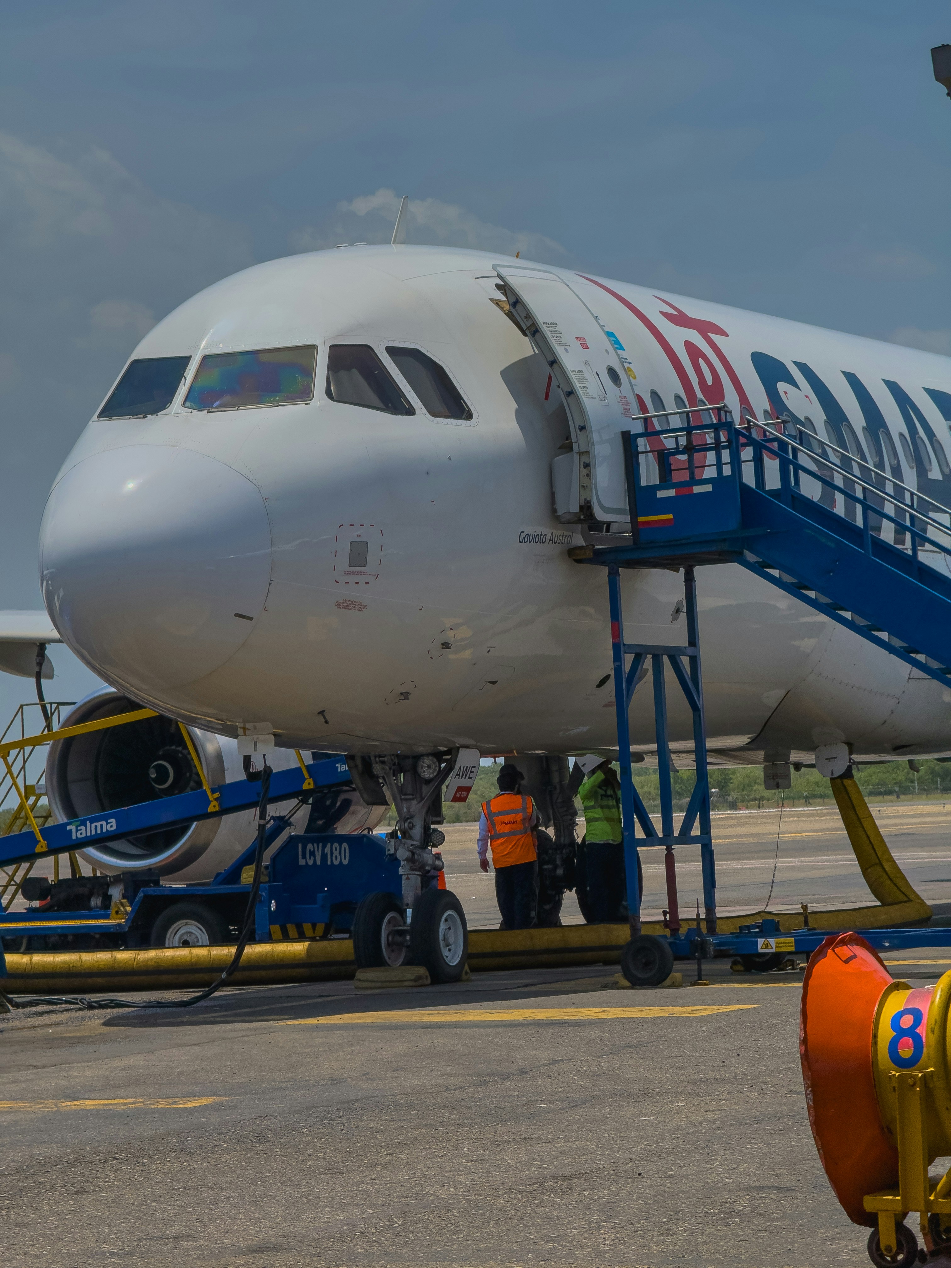 Ground Operations: The Jet Nosed In at the Boarding Bridge