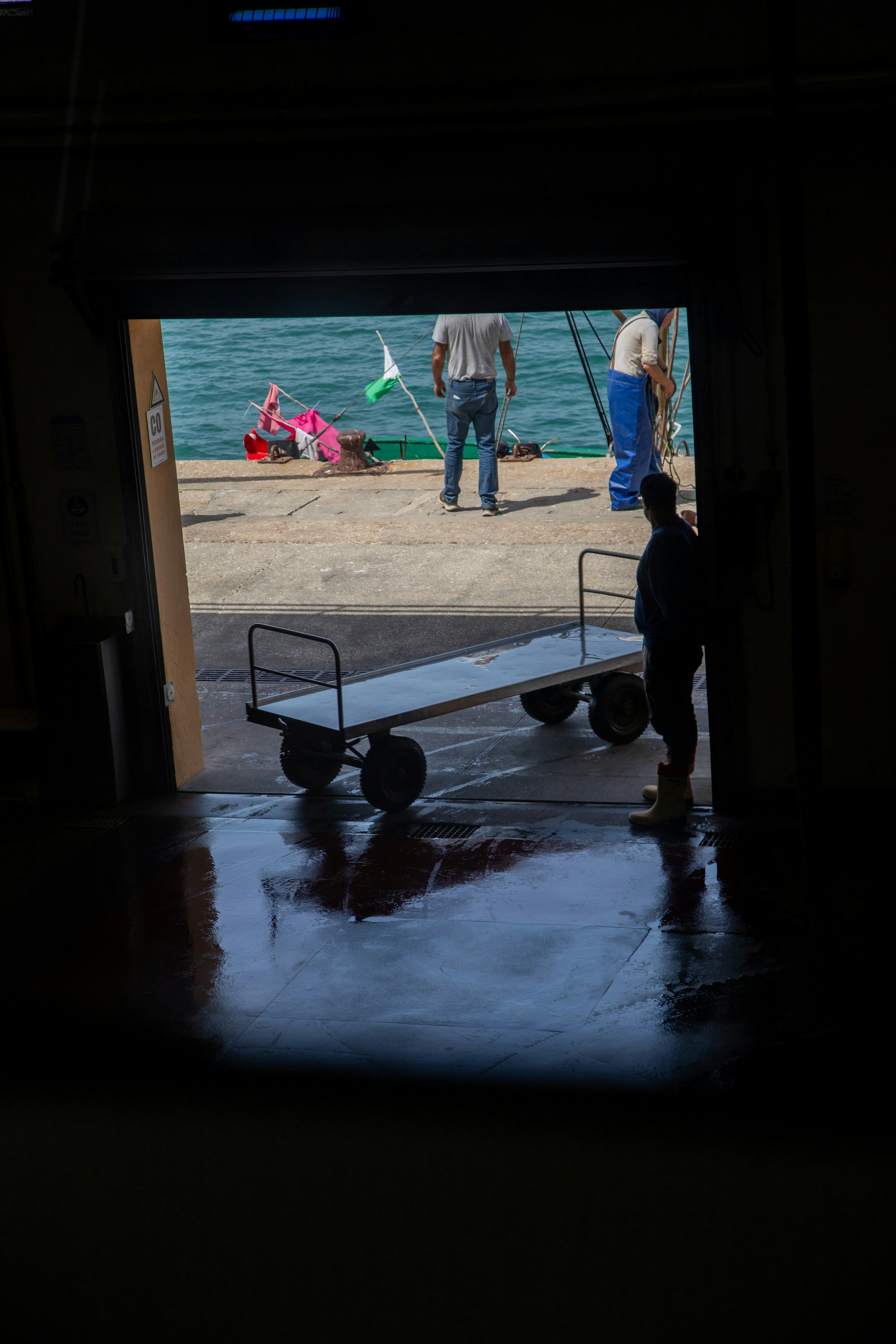 Harbor Doorway: Crew at the Threshold