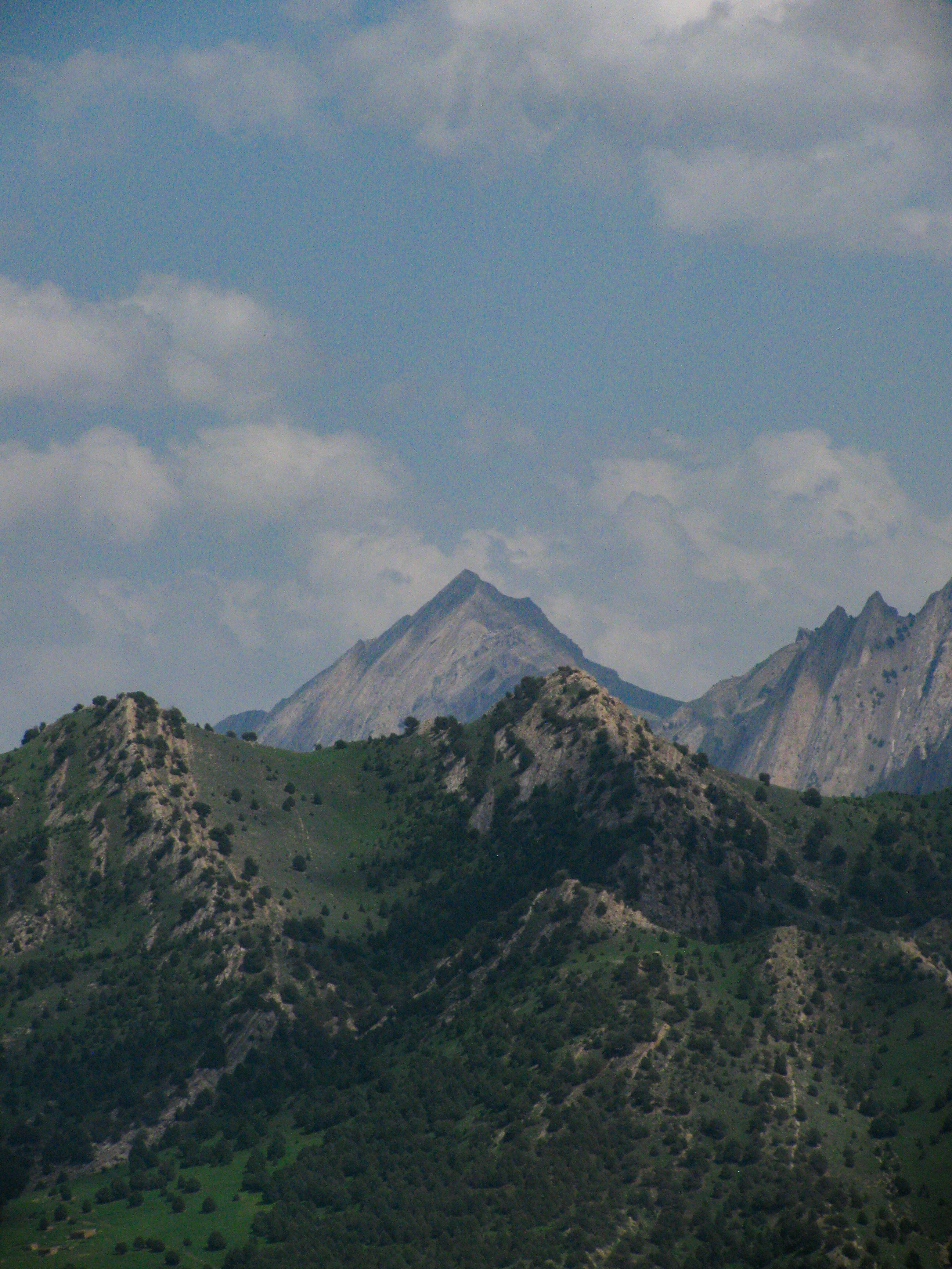 Azure Peaks: A Quiet Ridge Under Open Skies