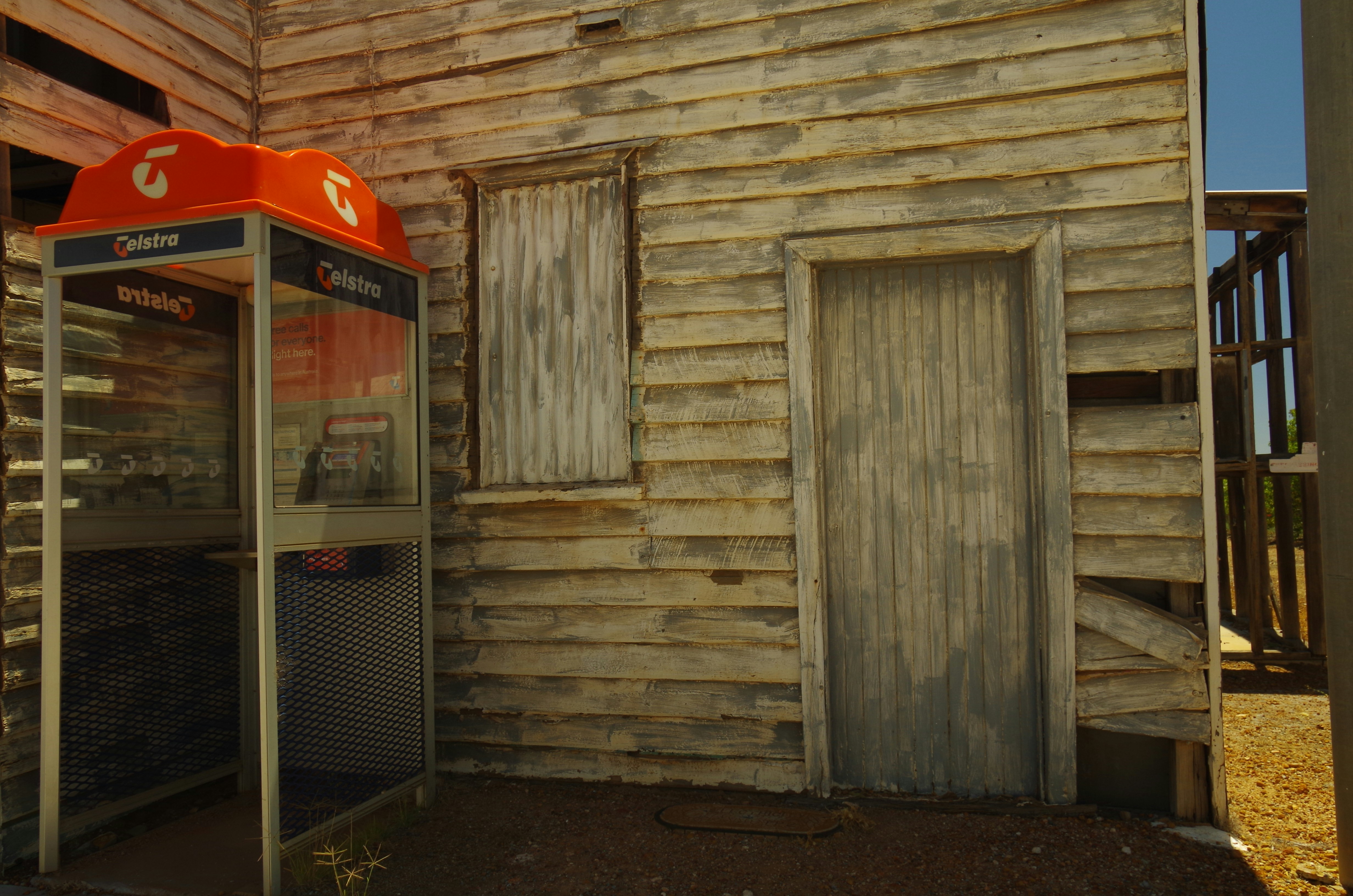 Abandoned Deli by the Windswept Shack