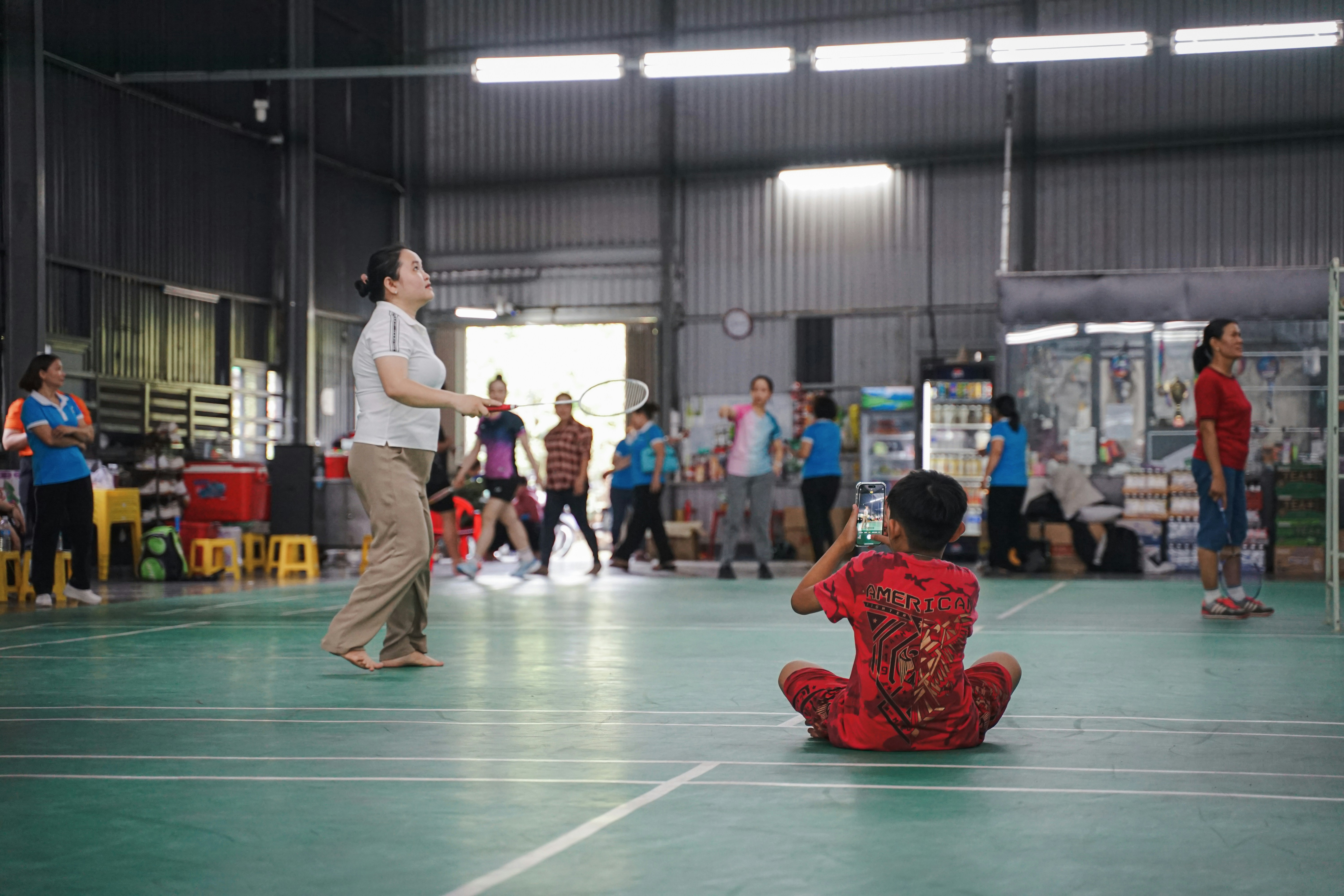 Grounded in Focus: A Quiet Moment Amid the Court