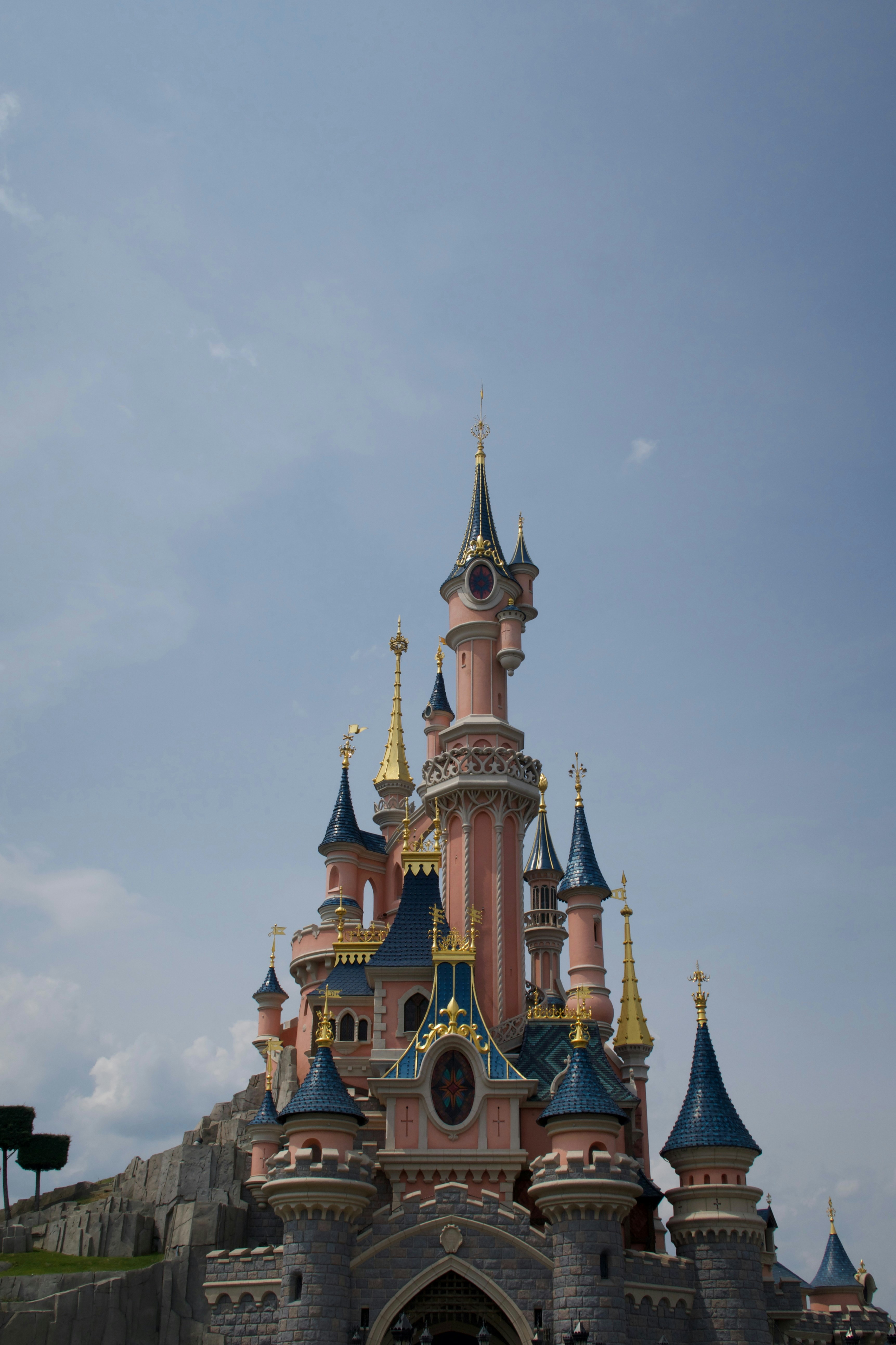 Cinderella’s Keep: A Pink Palace Reaching Toward the Sky