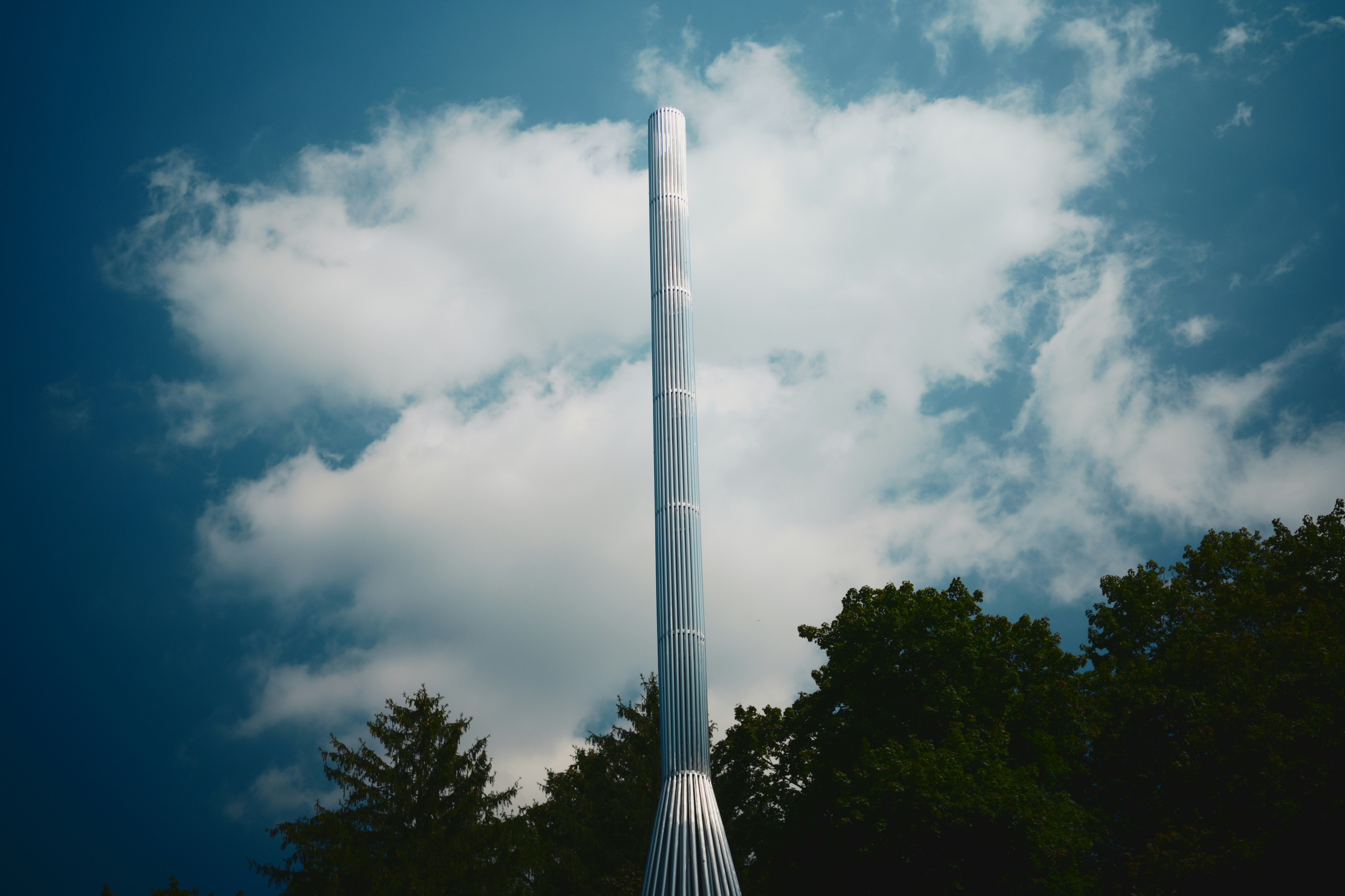Skyward Needle: A Tower Piercing the Cloudscape