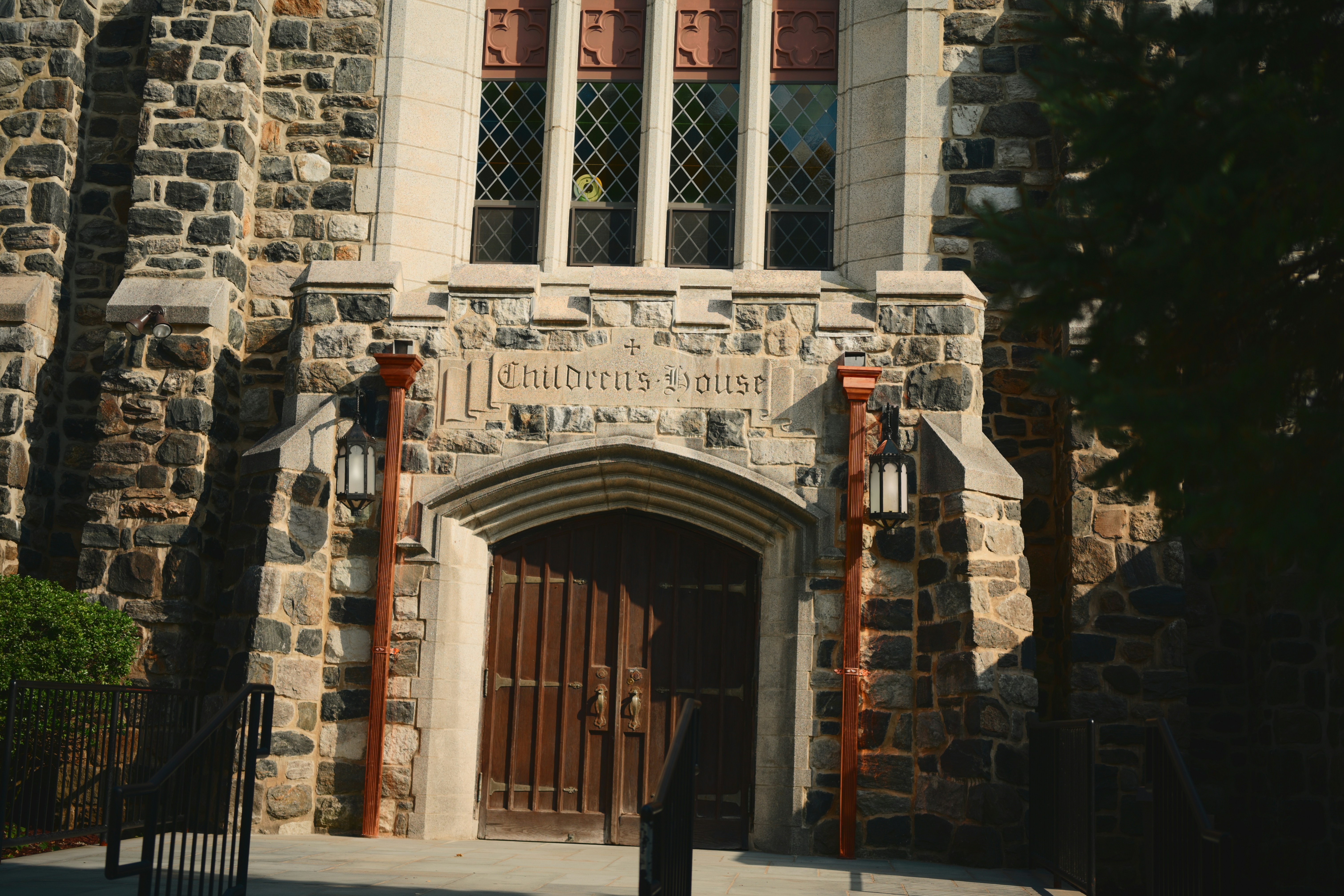 Stone Portal of a Historic Building