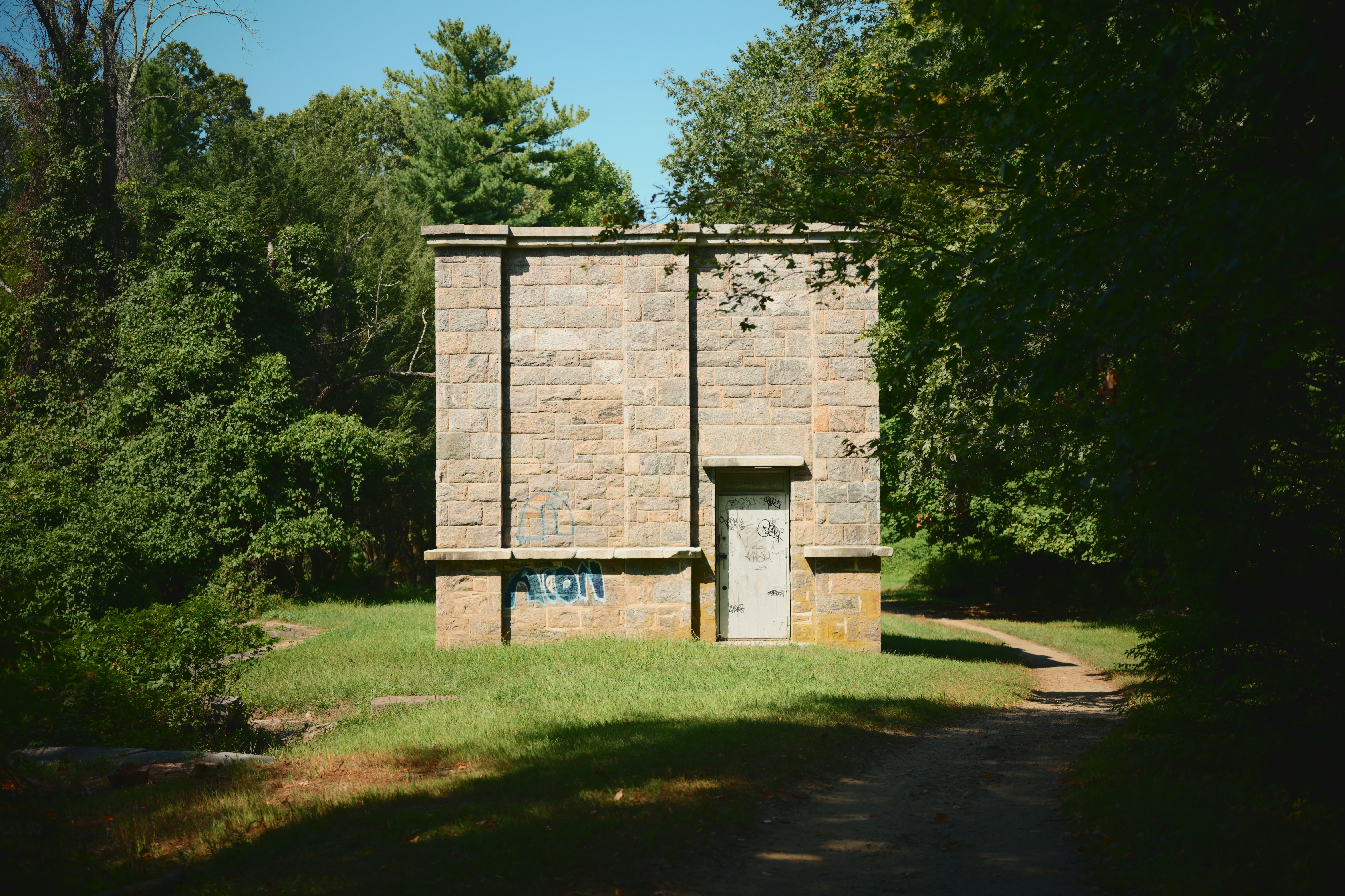 Hidden Temple in Dappled Shade