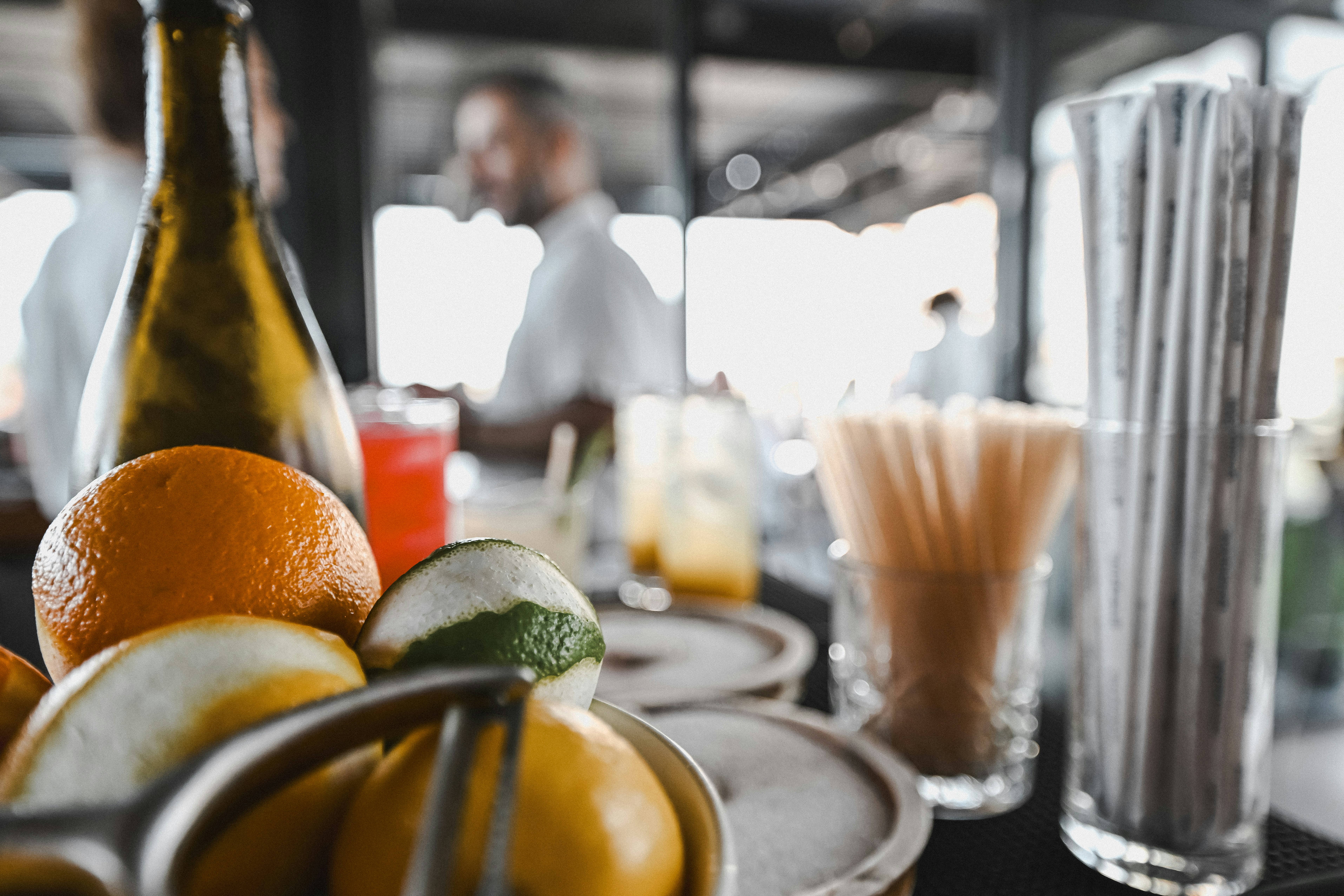 Citrus Corner at a Shimmering Bar