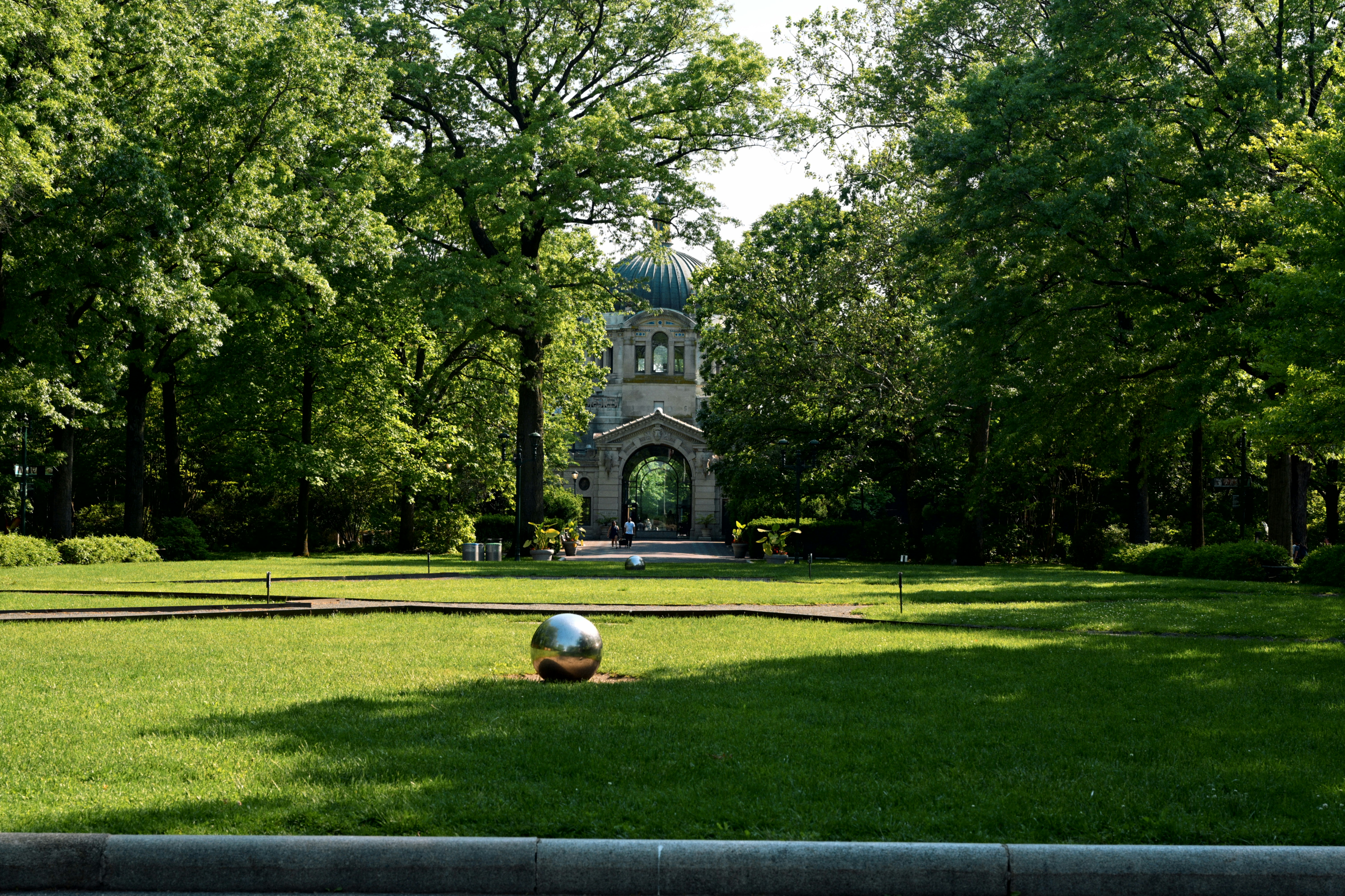 The Gleaming Sphere Before the Gate of Green