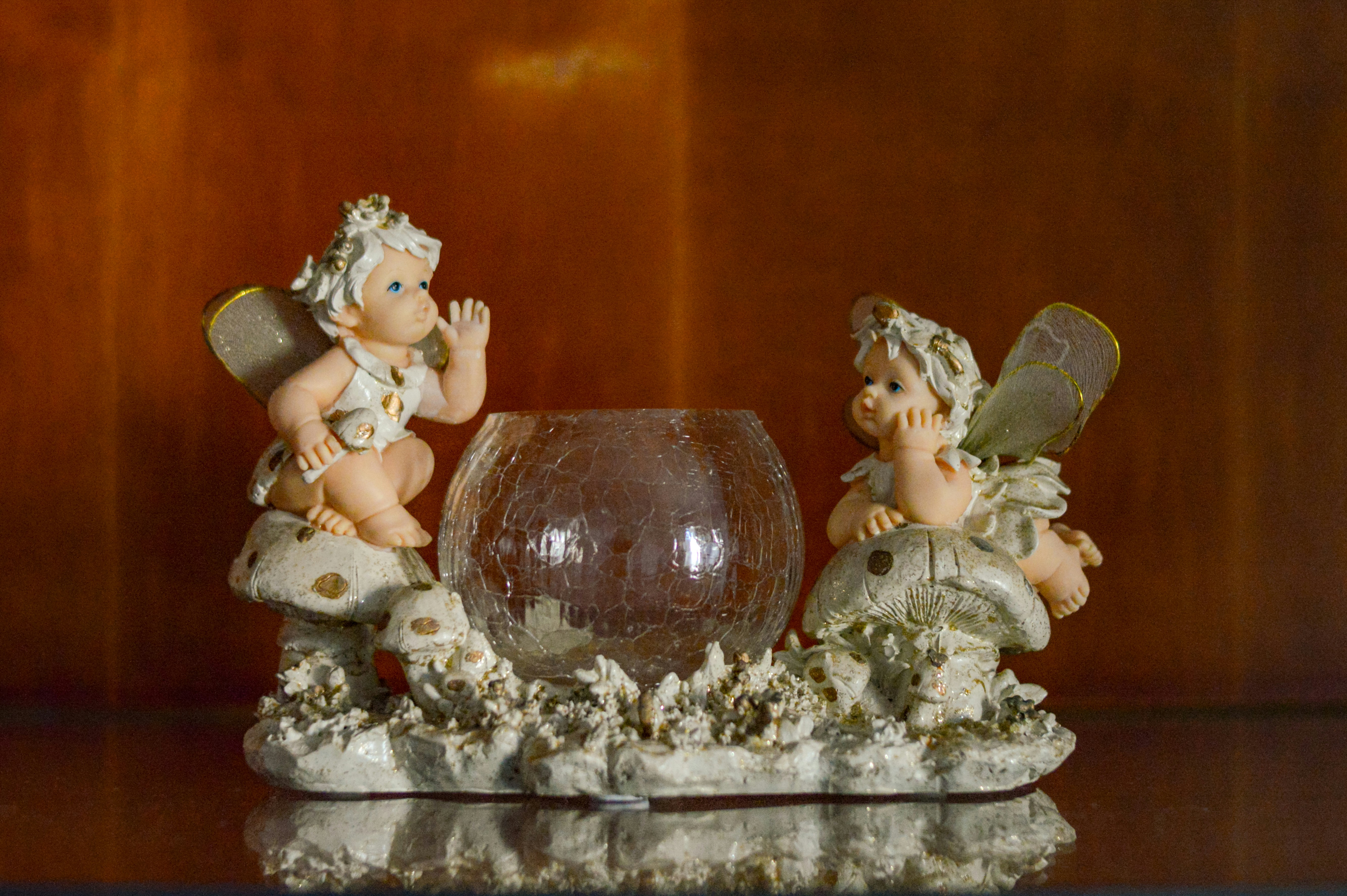 Cherubim at the Glass Bowl