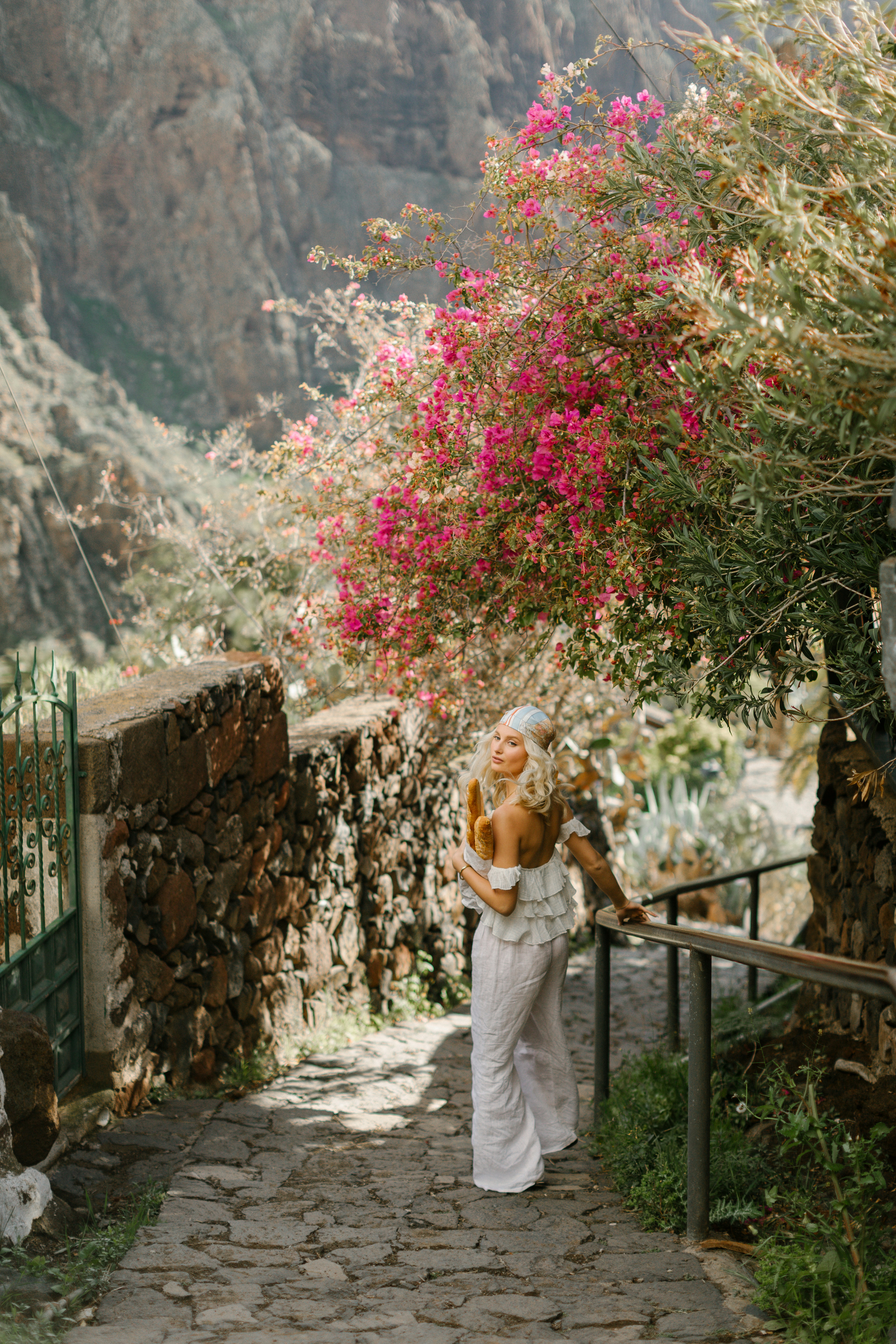 Sunlit Staircase Serenade