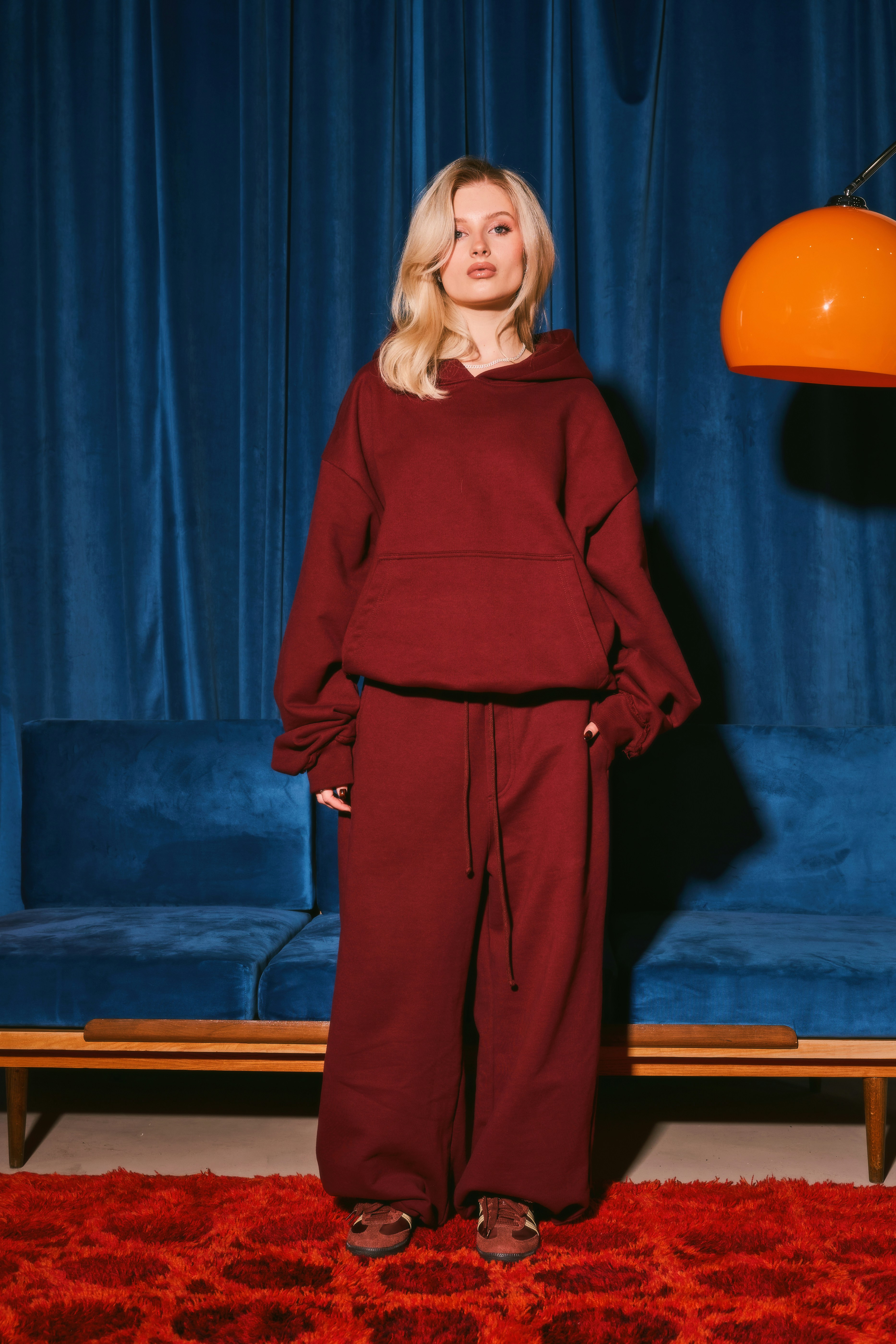 Ruby Loungewear Stand at the Blue Velvet Lounge