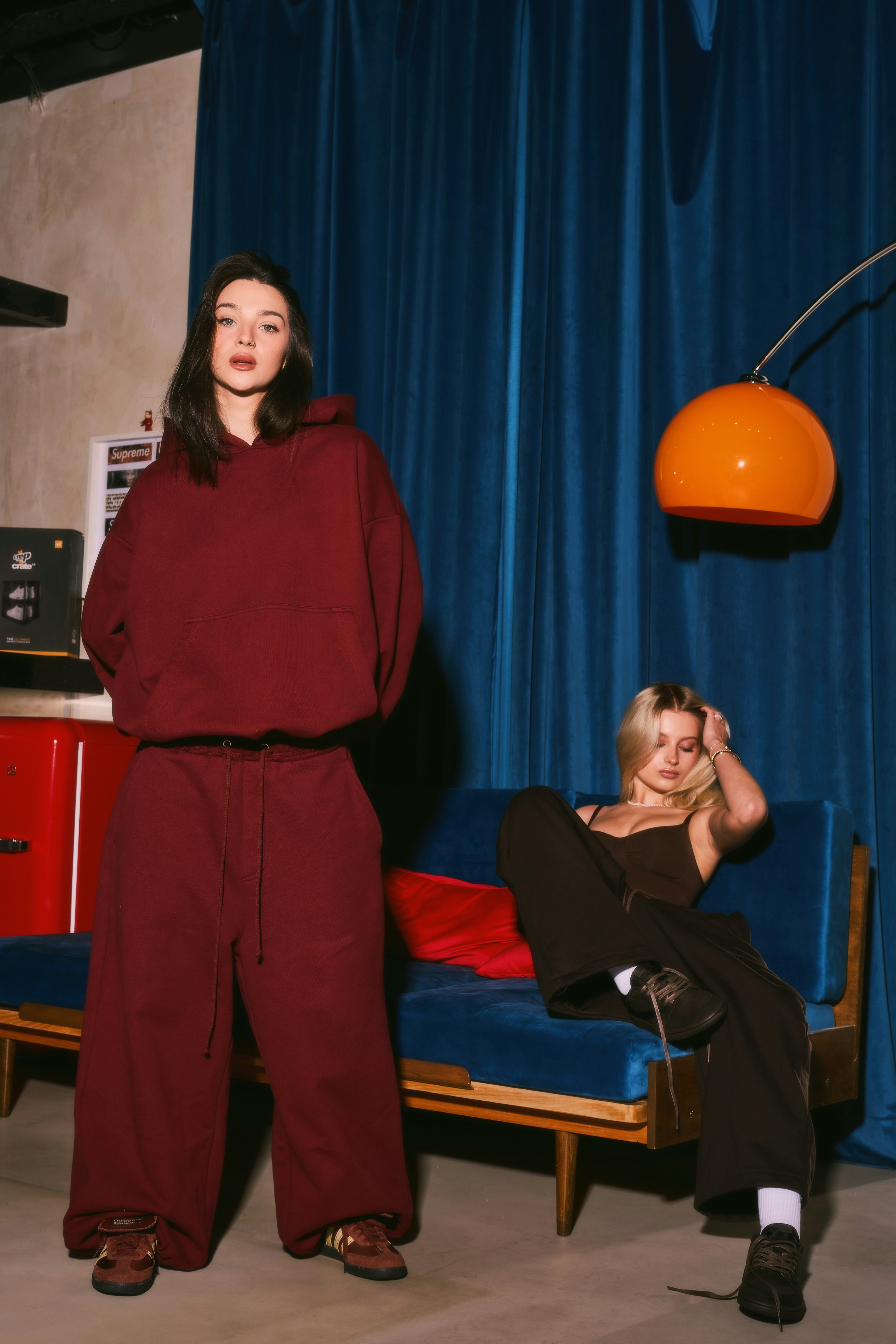 Two Quiet Moods in a Velvet Room