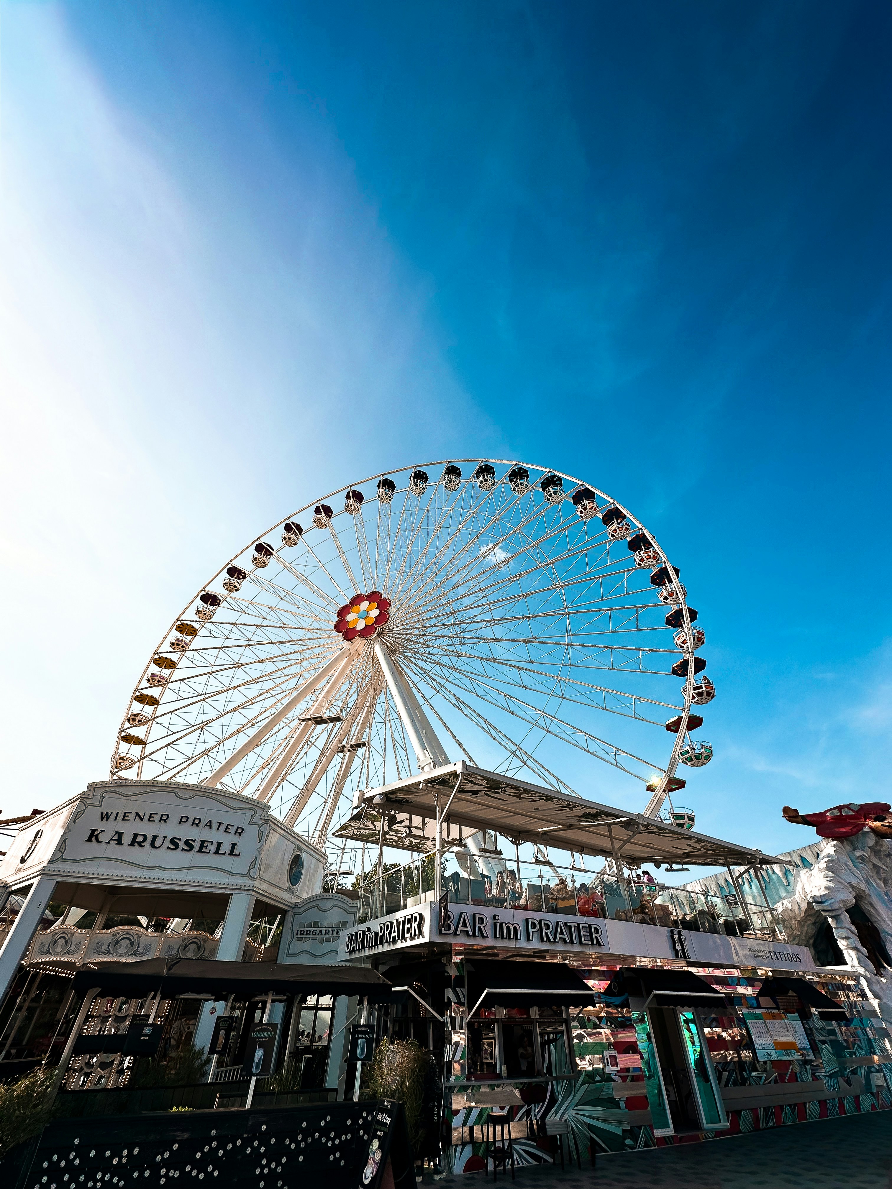 Ferris Wheel Overlook at the Sunset Amusement Pier