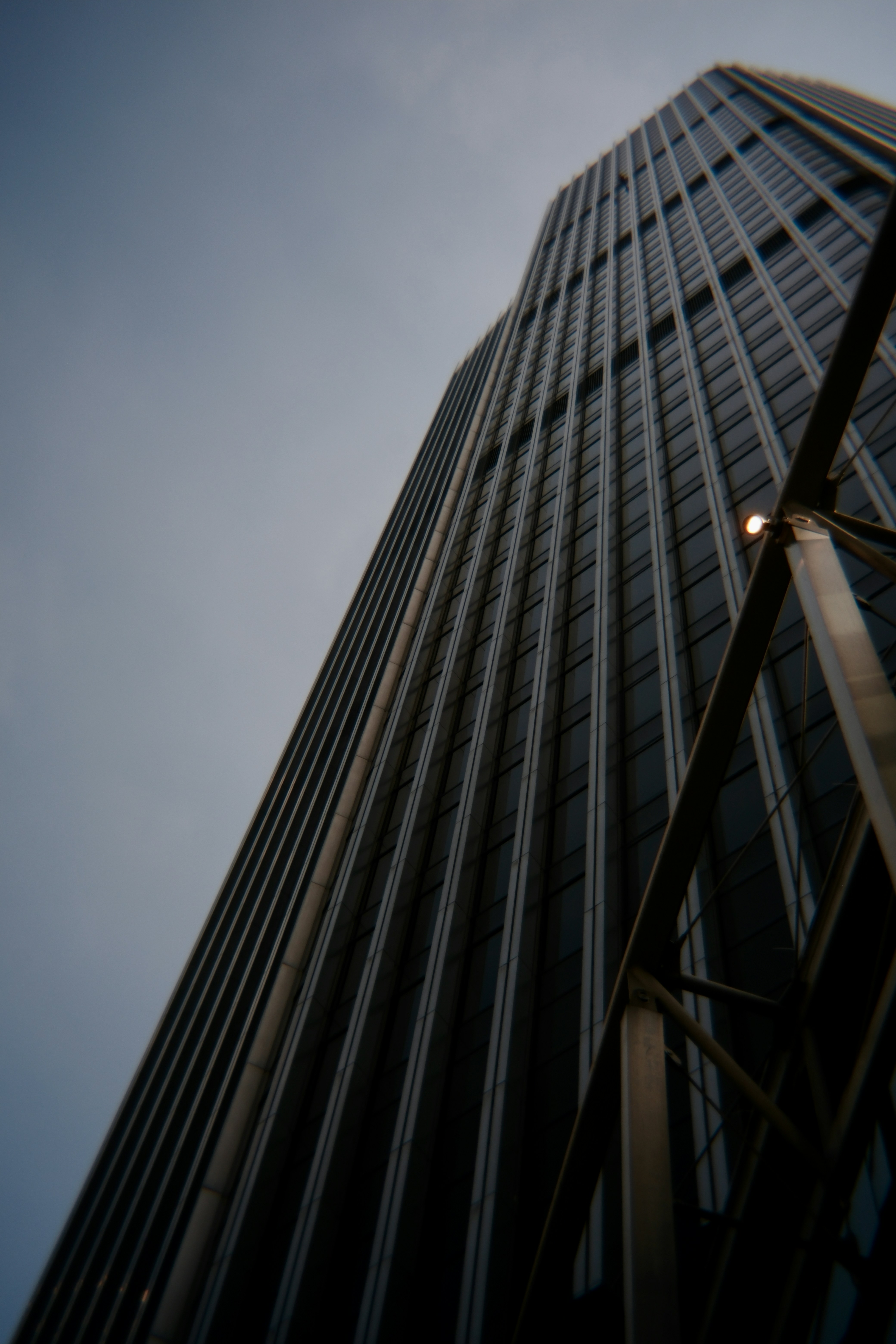 Vertical ascent: chrome towers slicing the sky