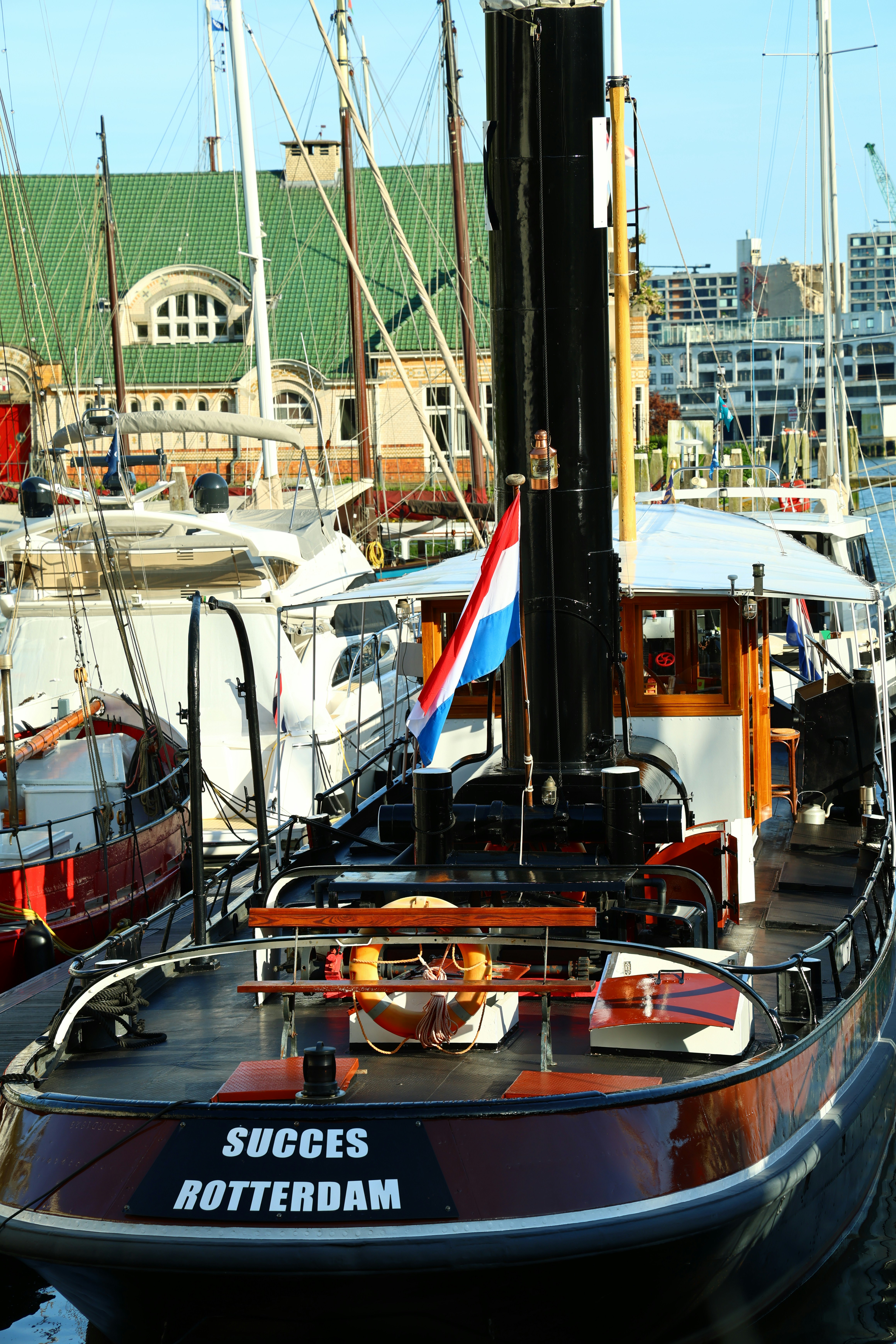 Rotterdam Harbor Spark: The Queen of the Tugboat