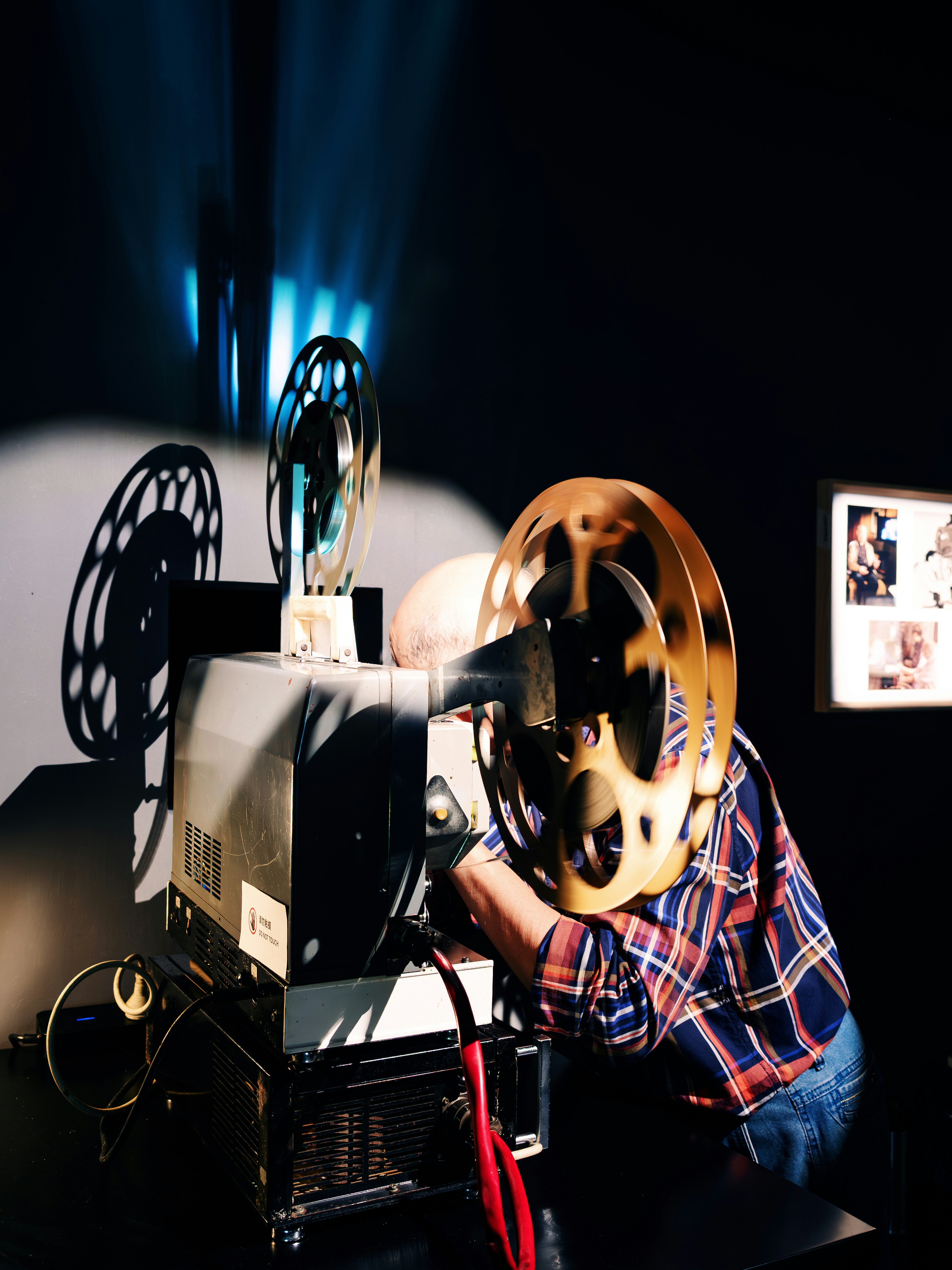 A Vintage Reel: The Operator at the Spotlight Reel