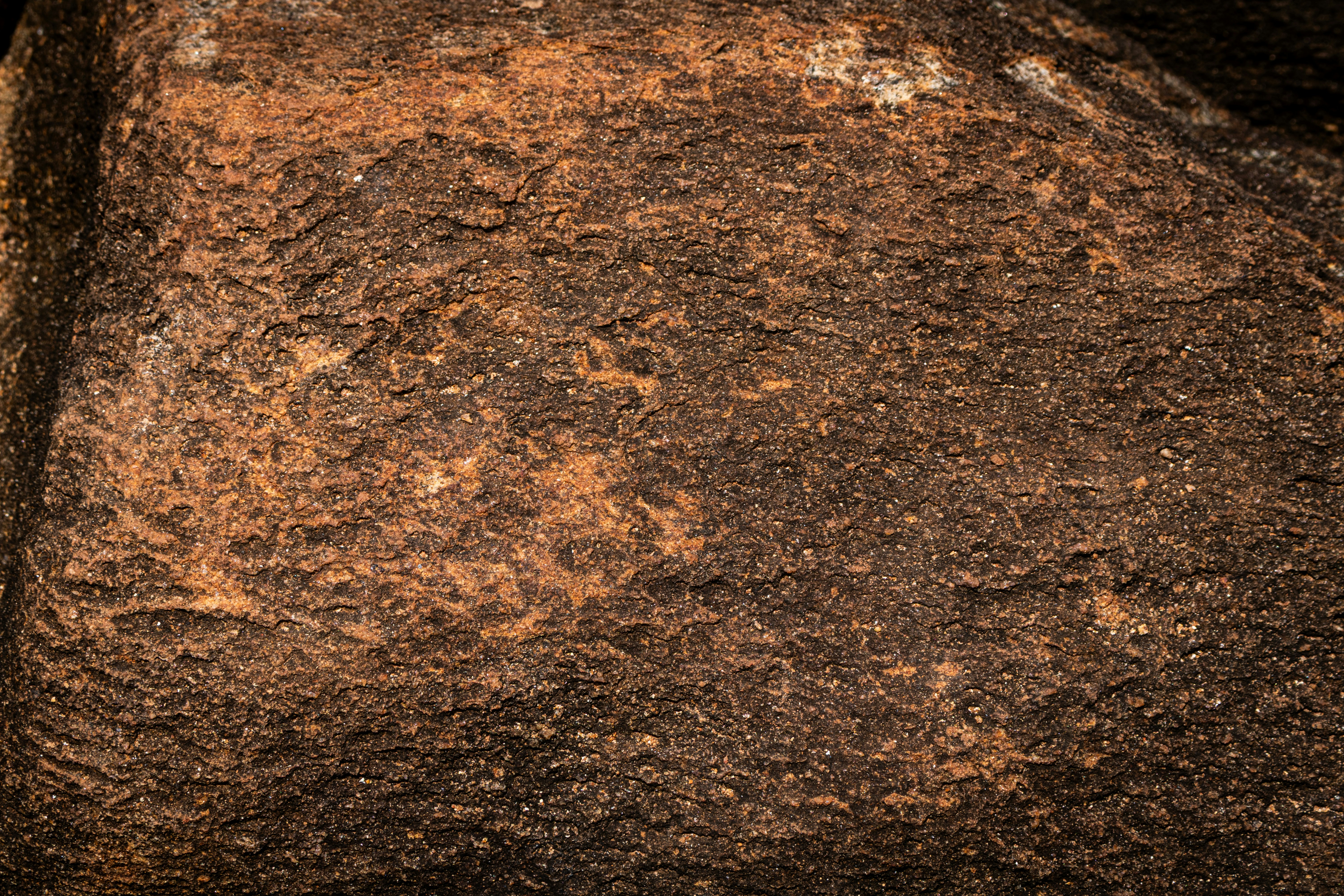 Rusted Texture: Ancient Metal Surface Exposed to Time