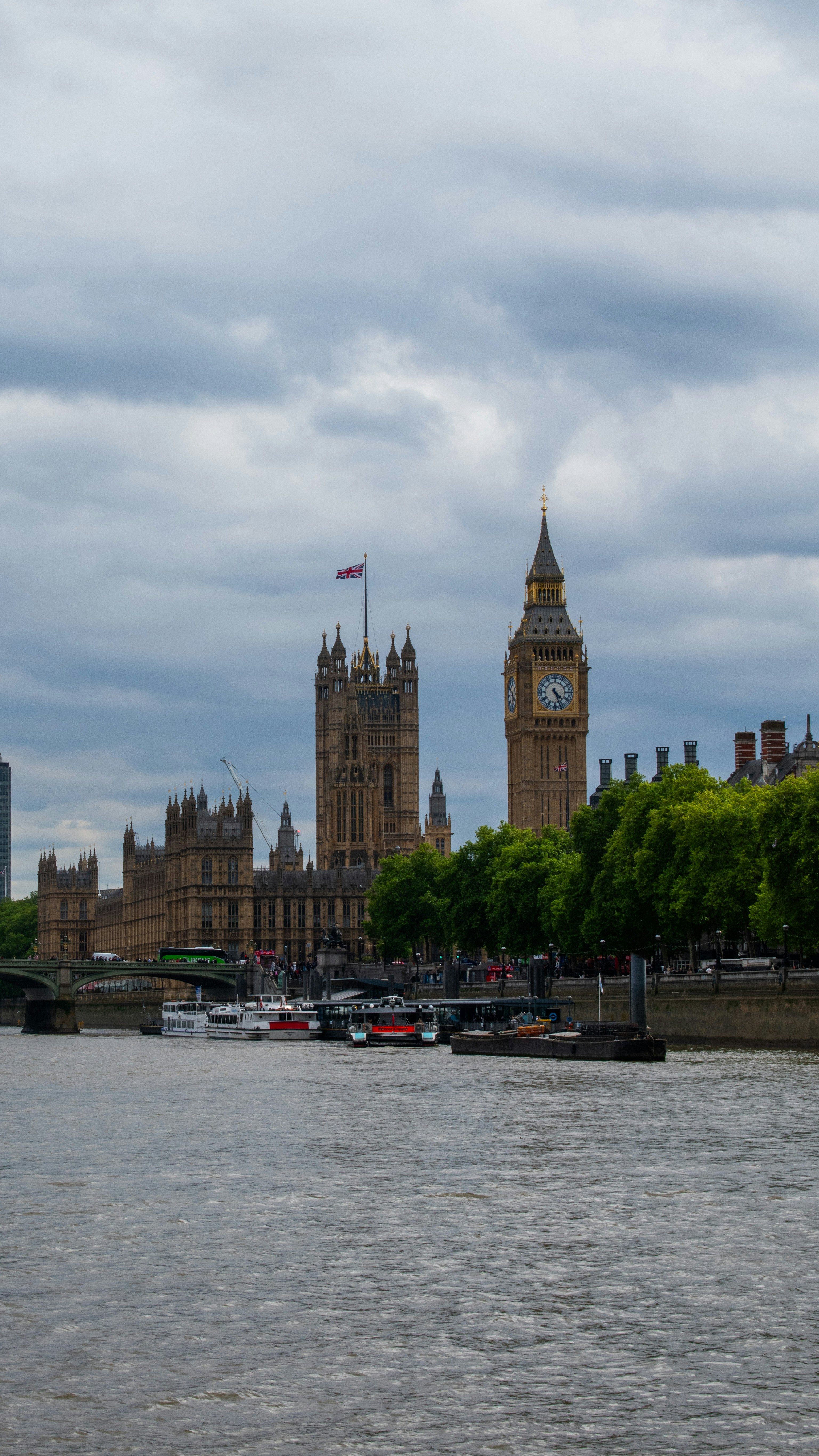 Towering Timekeepers by the Thames
