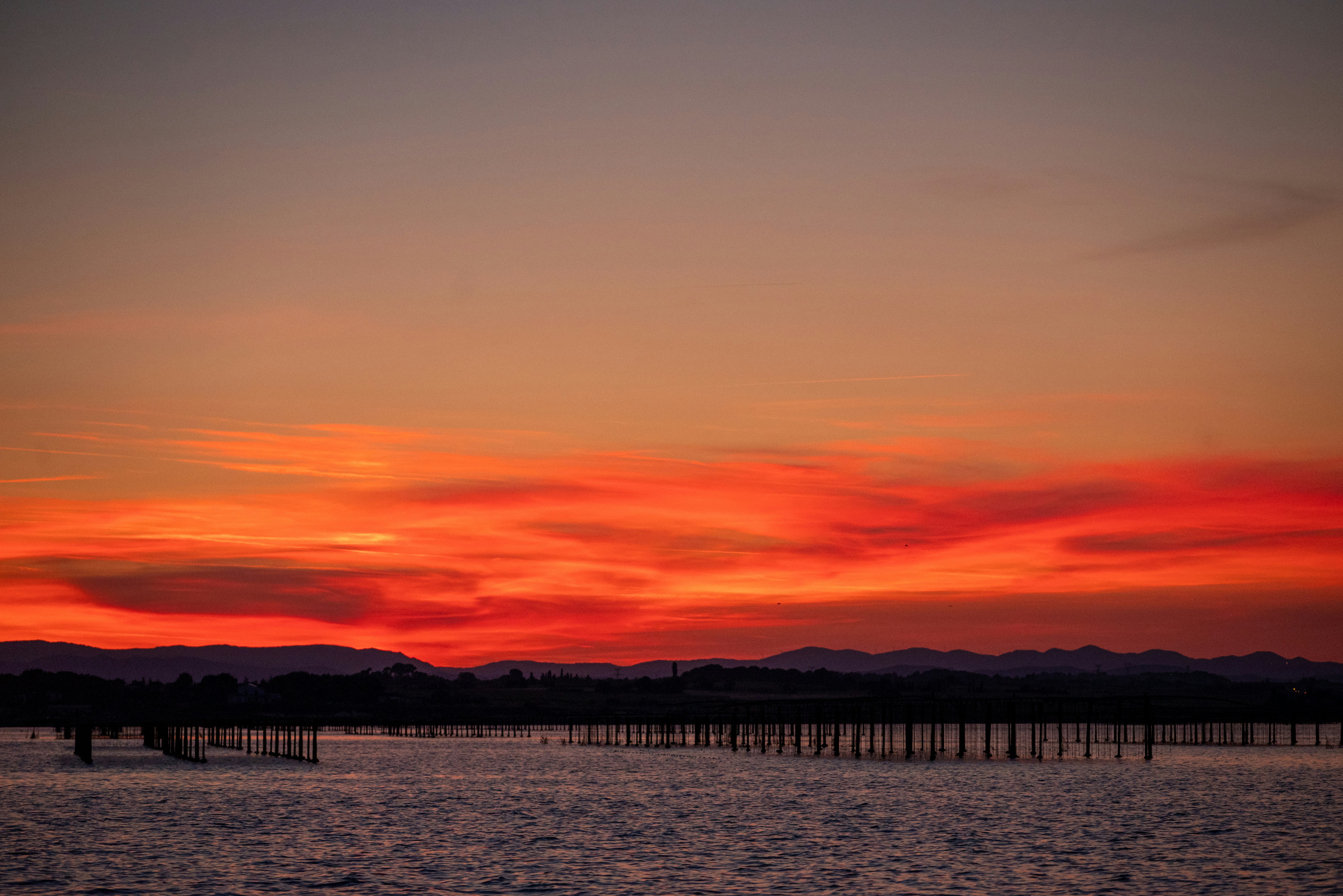 Ember Horizon Over Quiet Shallows