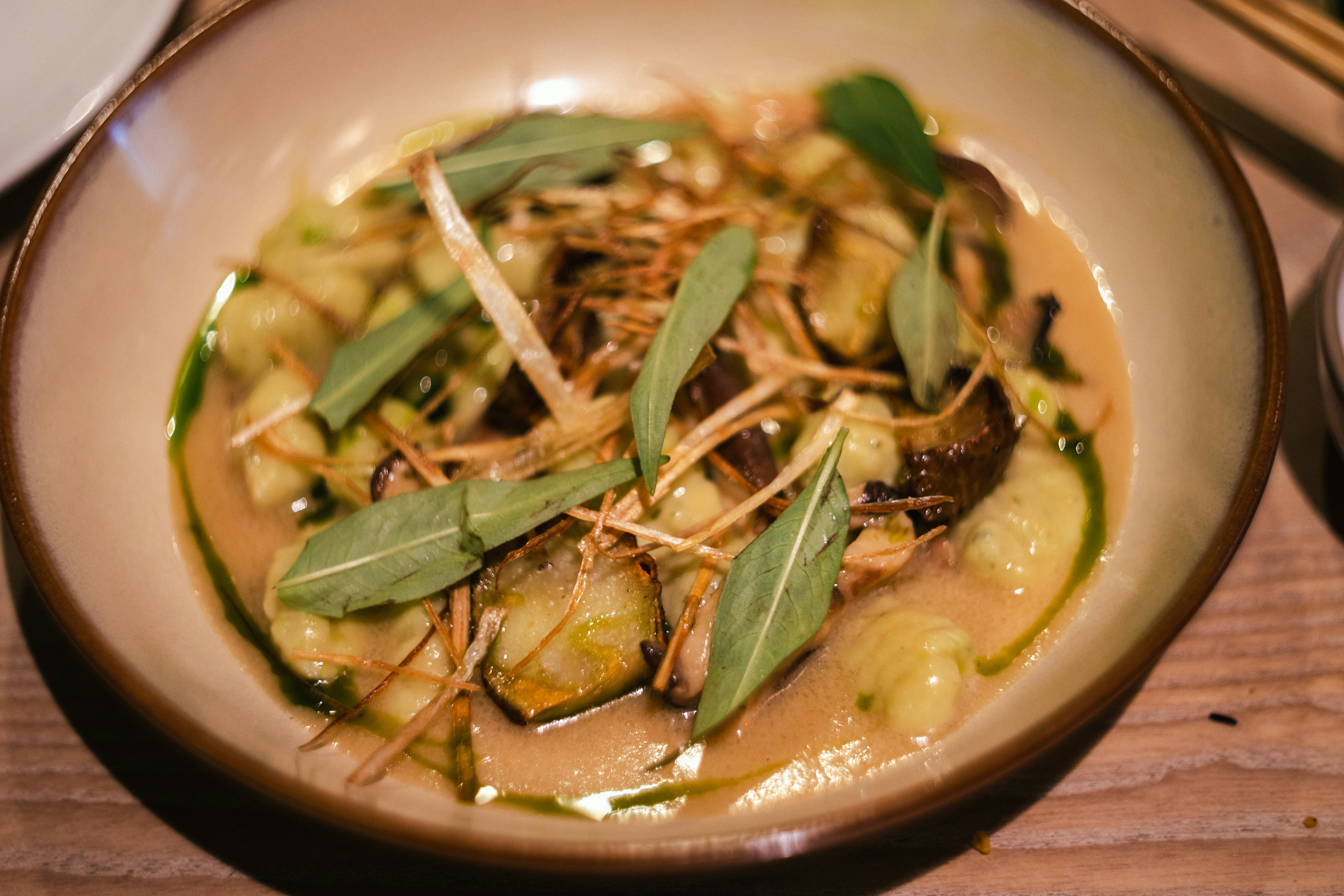 Herbal Caramelized Vegetable Medley in a Creamy Scheme
