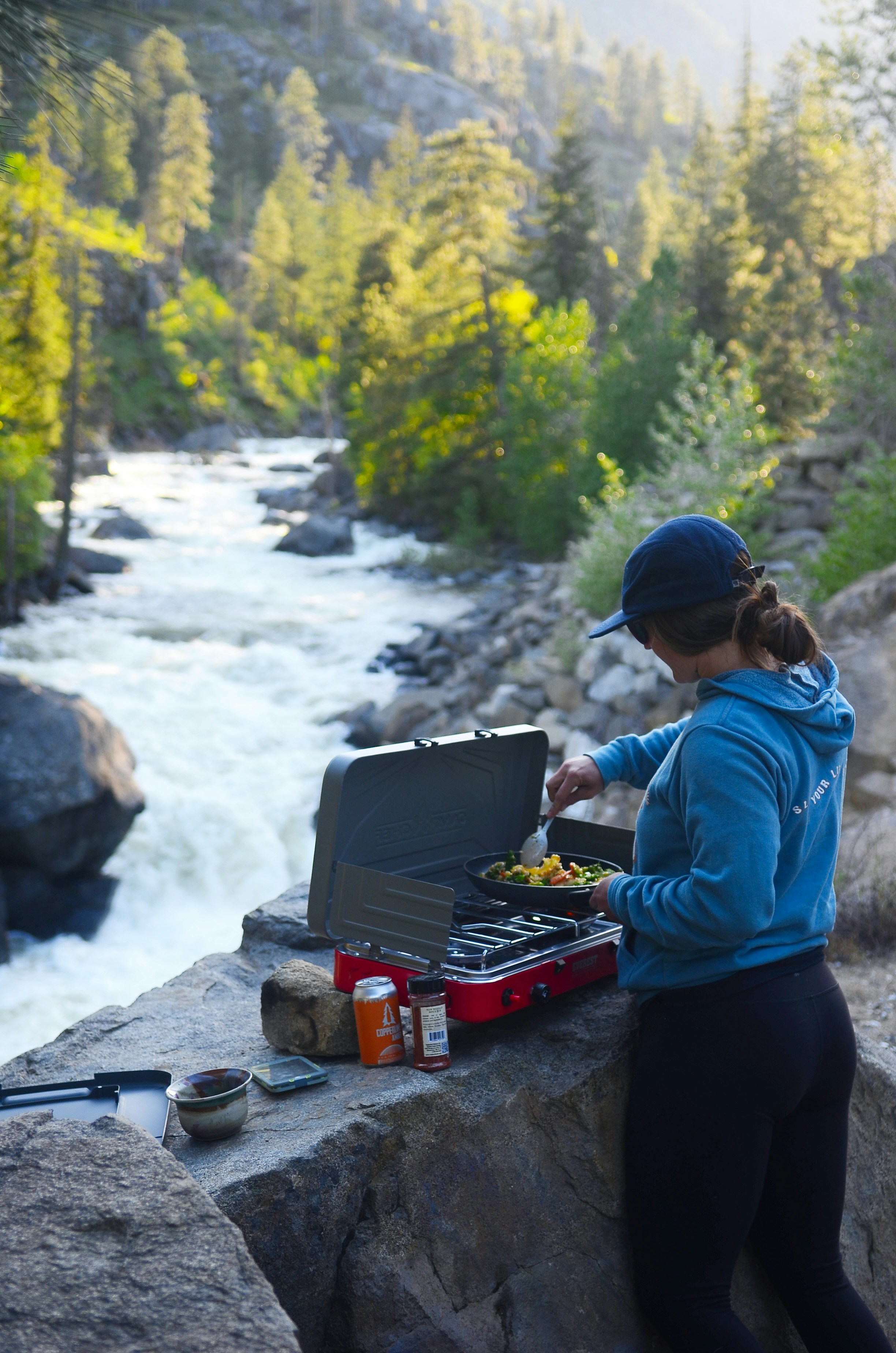 Grillside on the Gorge: A Quiet Cookout by the Rapids