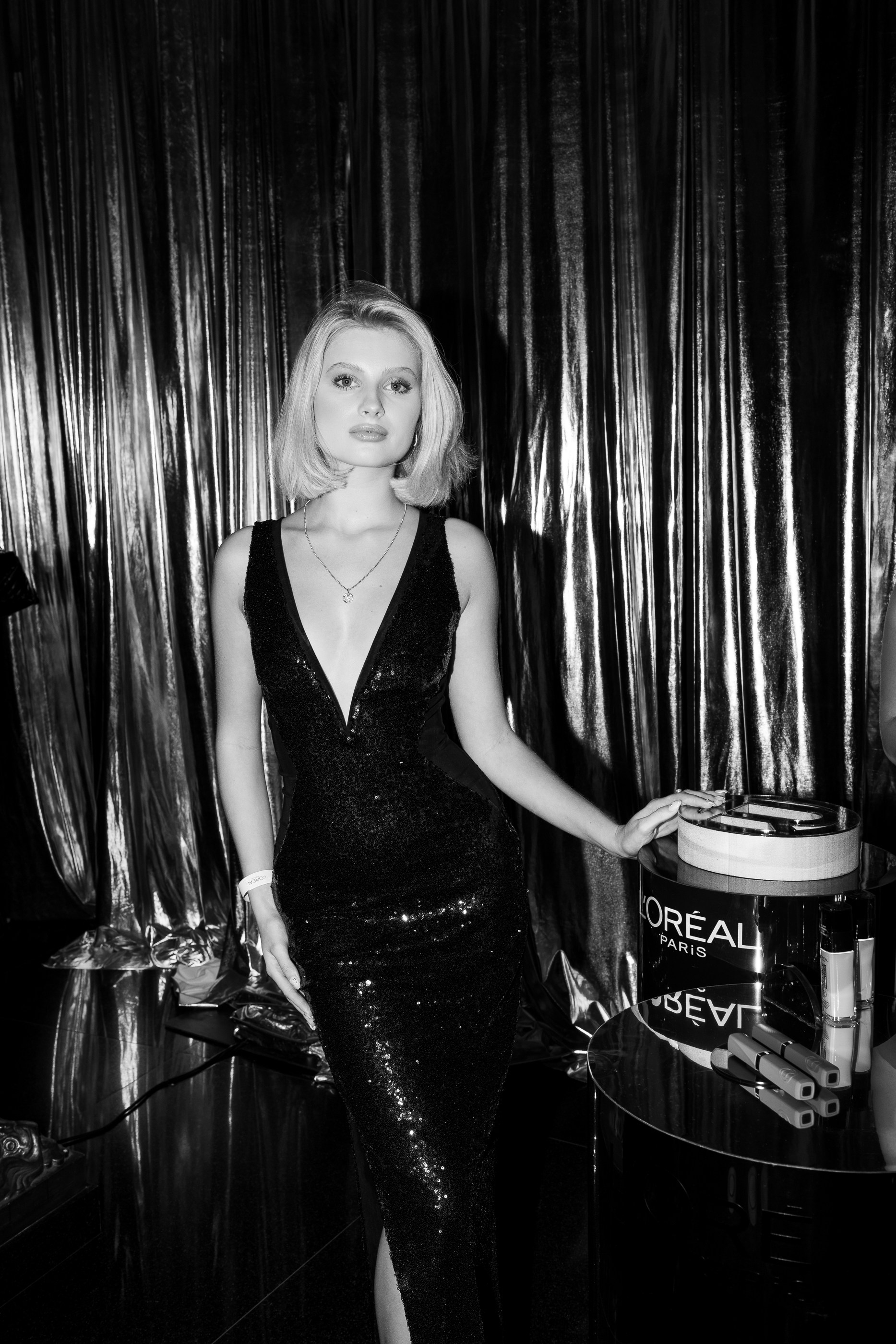 Glamour at the Velvet Curtain