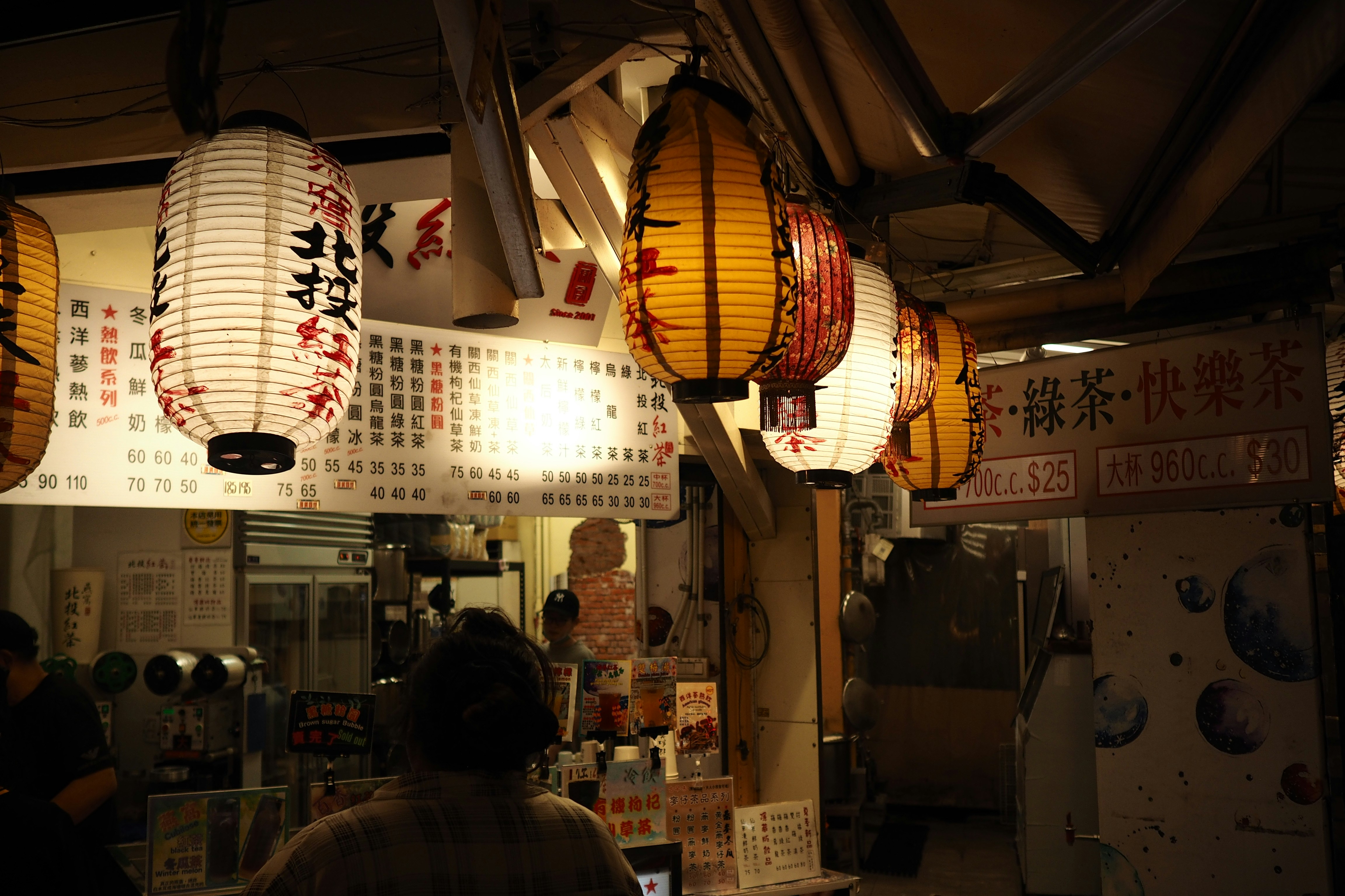 Lanterns and Market Lights: A Quiet Alley of Night Vendors