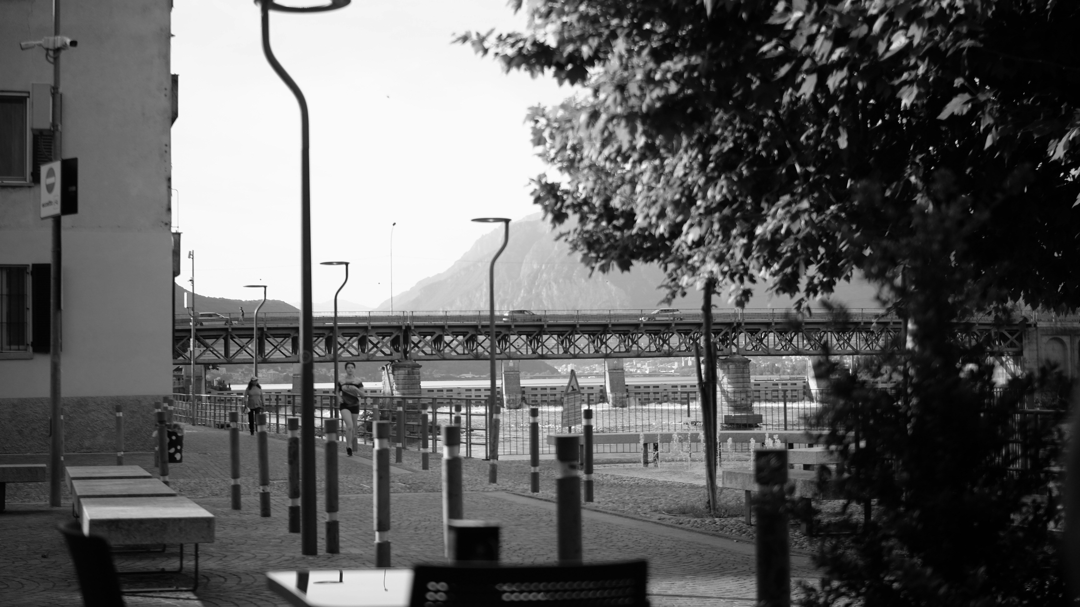 Shadows Across the Quay: A Quiet Riverside Walk