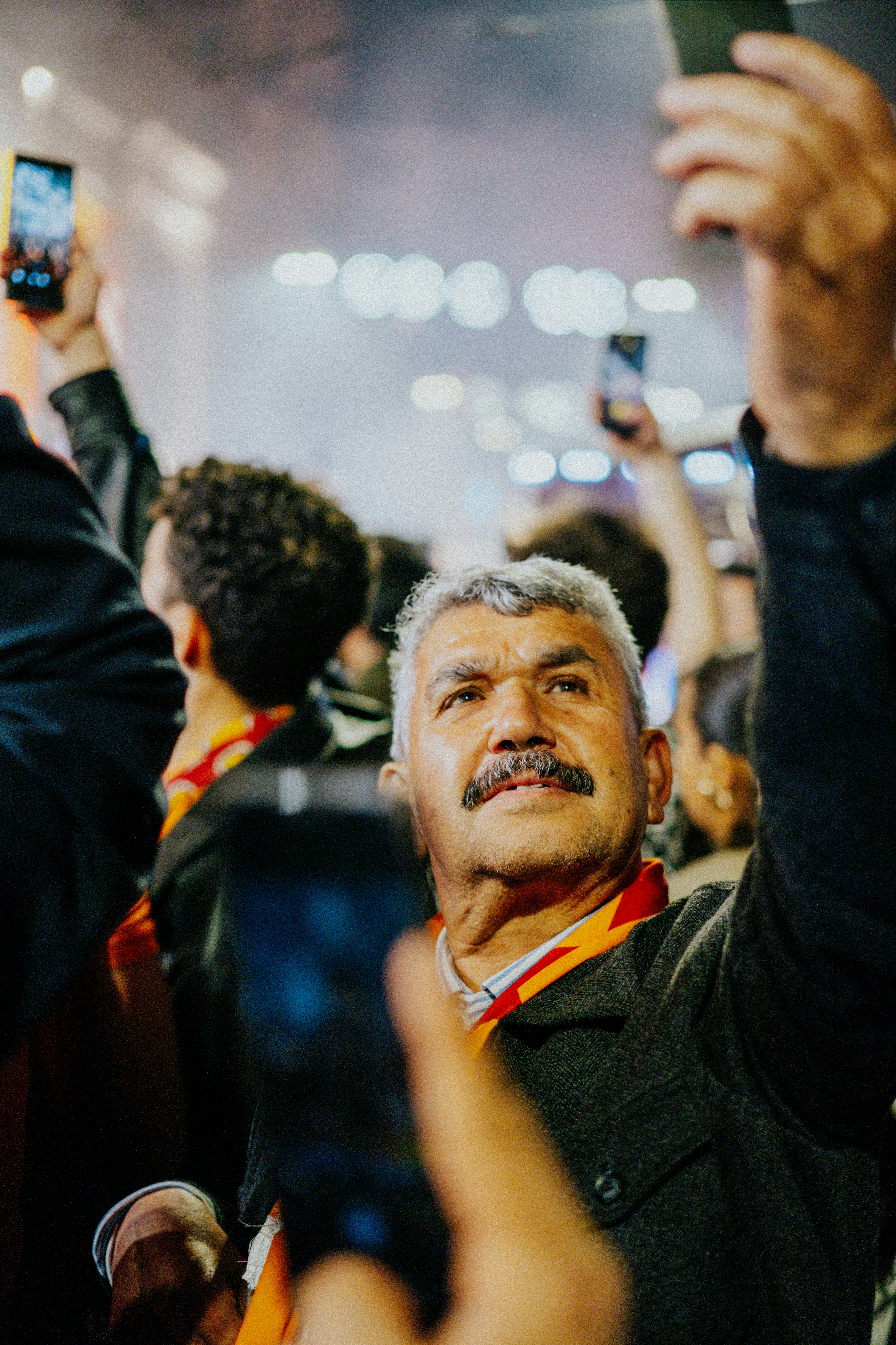 Crowd Energy: A Lively Moment of Celebration