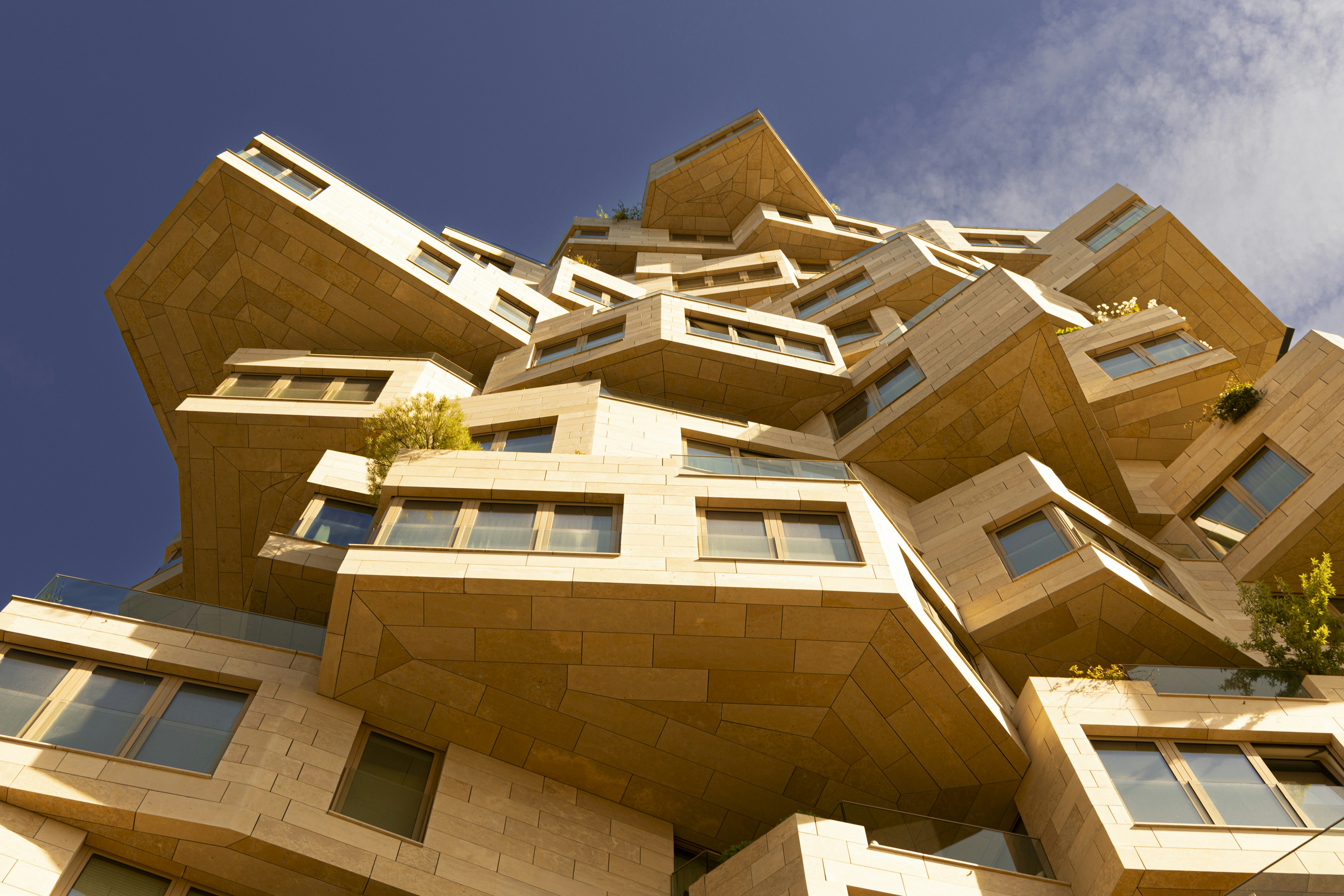 Angular Facets: A Skyward Ascent of Brick Geometry