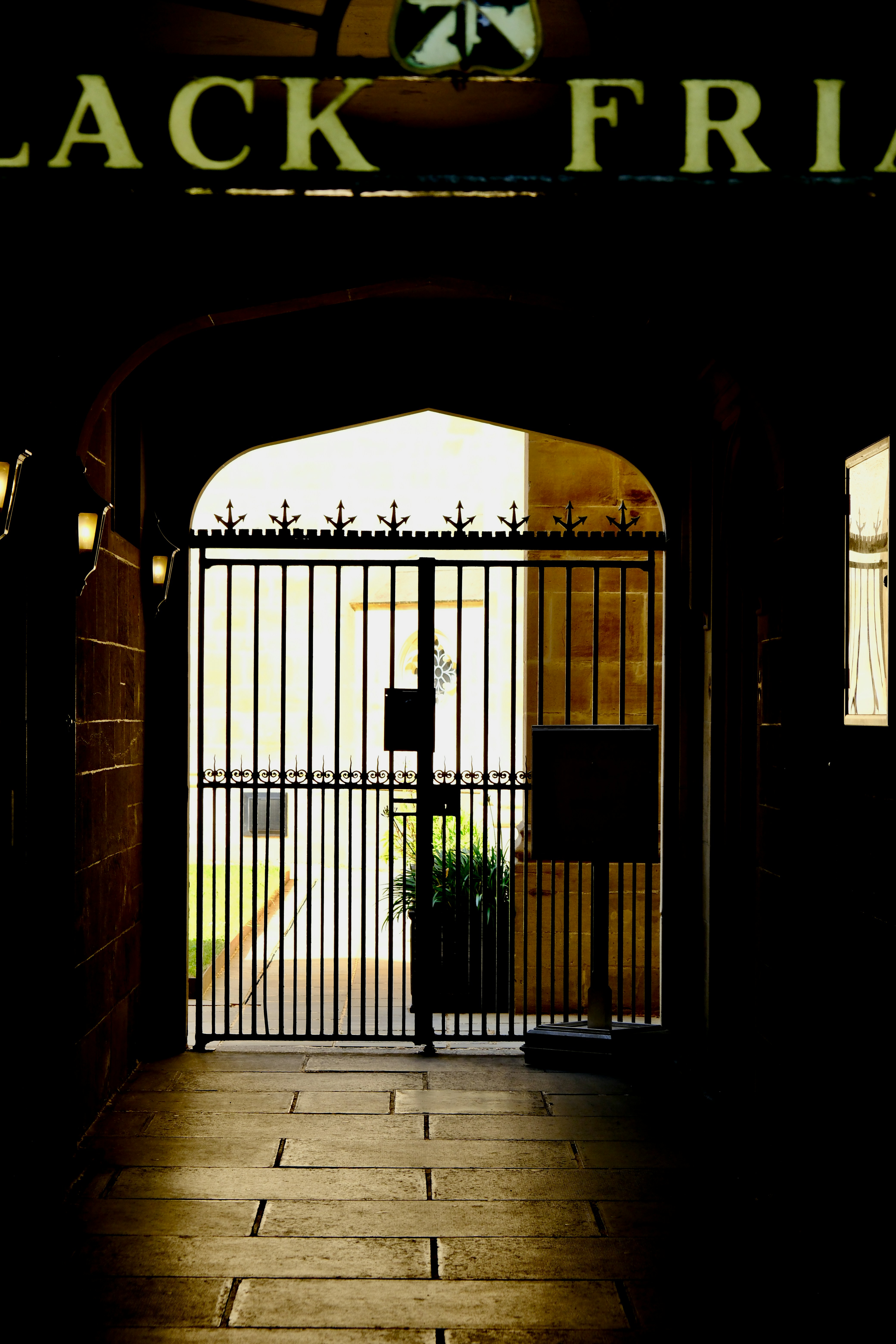 A Quiet Gate: Light at the End of the Corridor