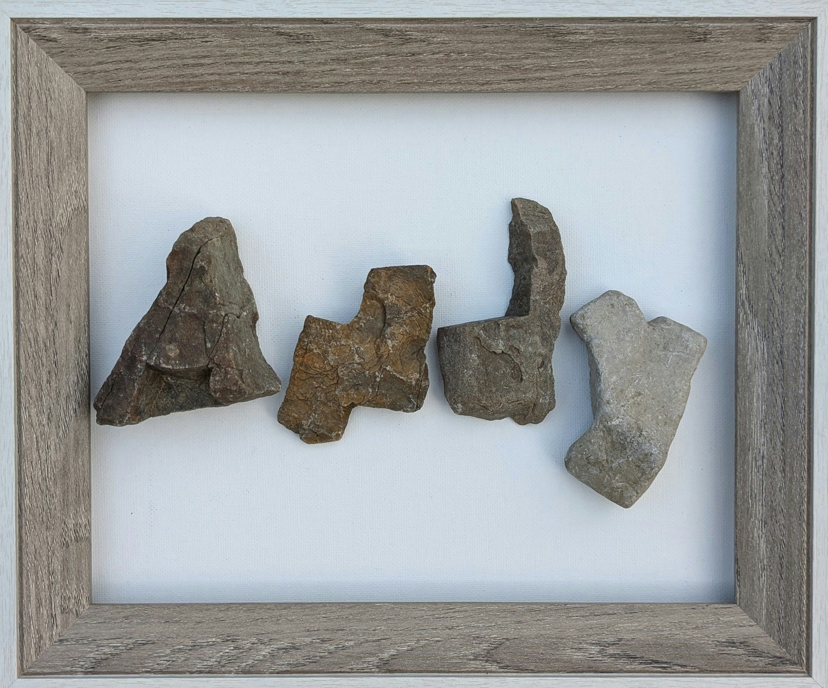 Rock Fragments in a Weathered Frame