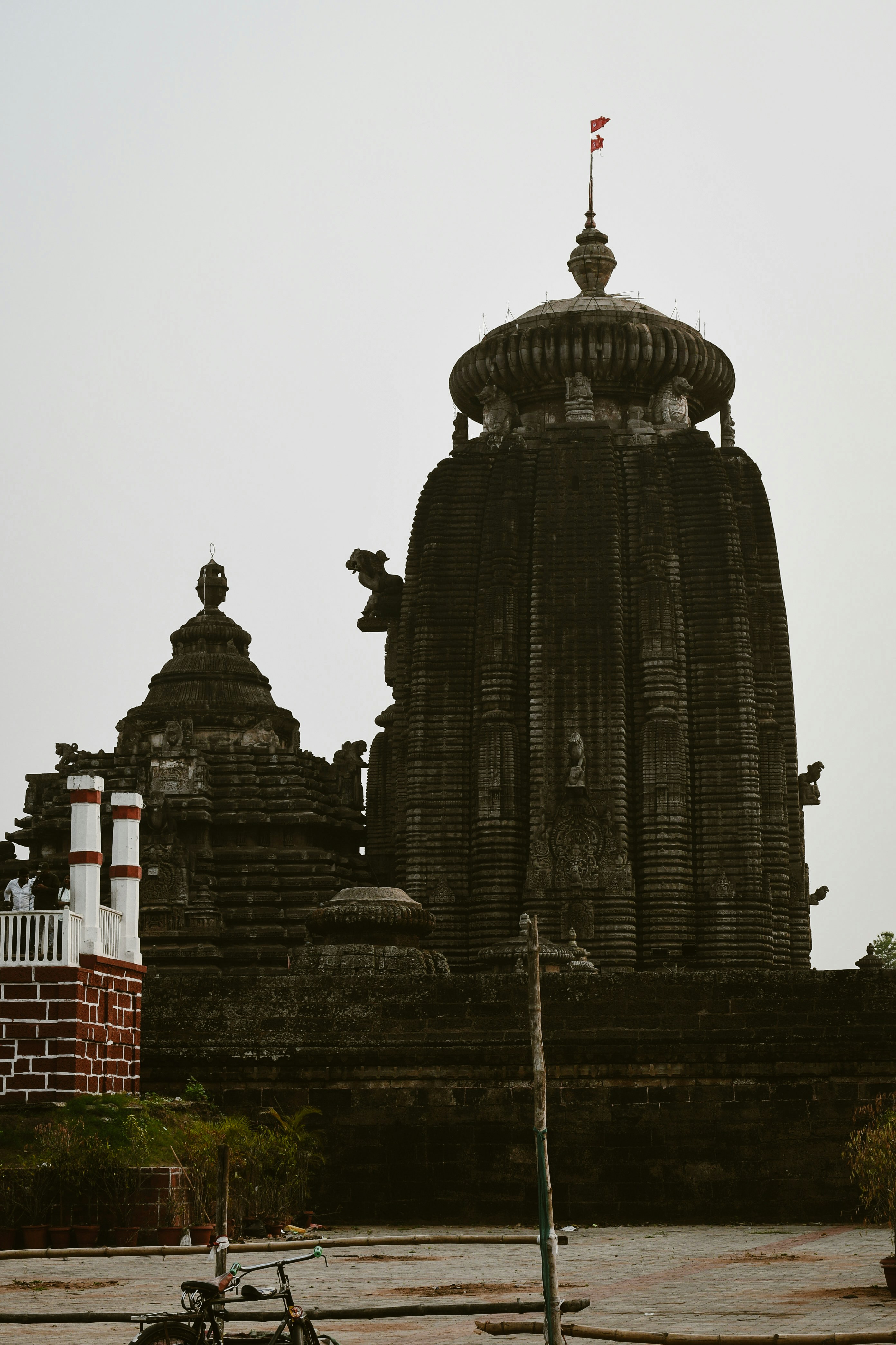 Stone Sanctuary: An Ancient Temple Bending Skyward