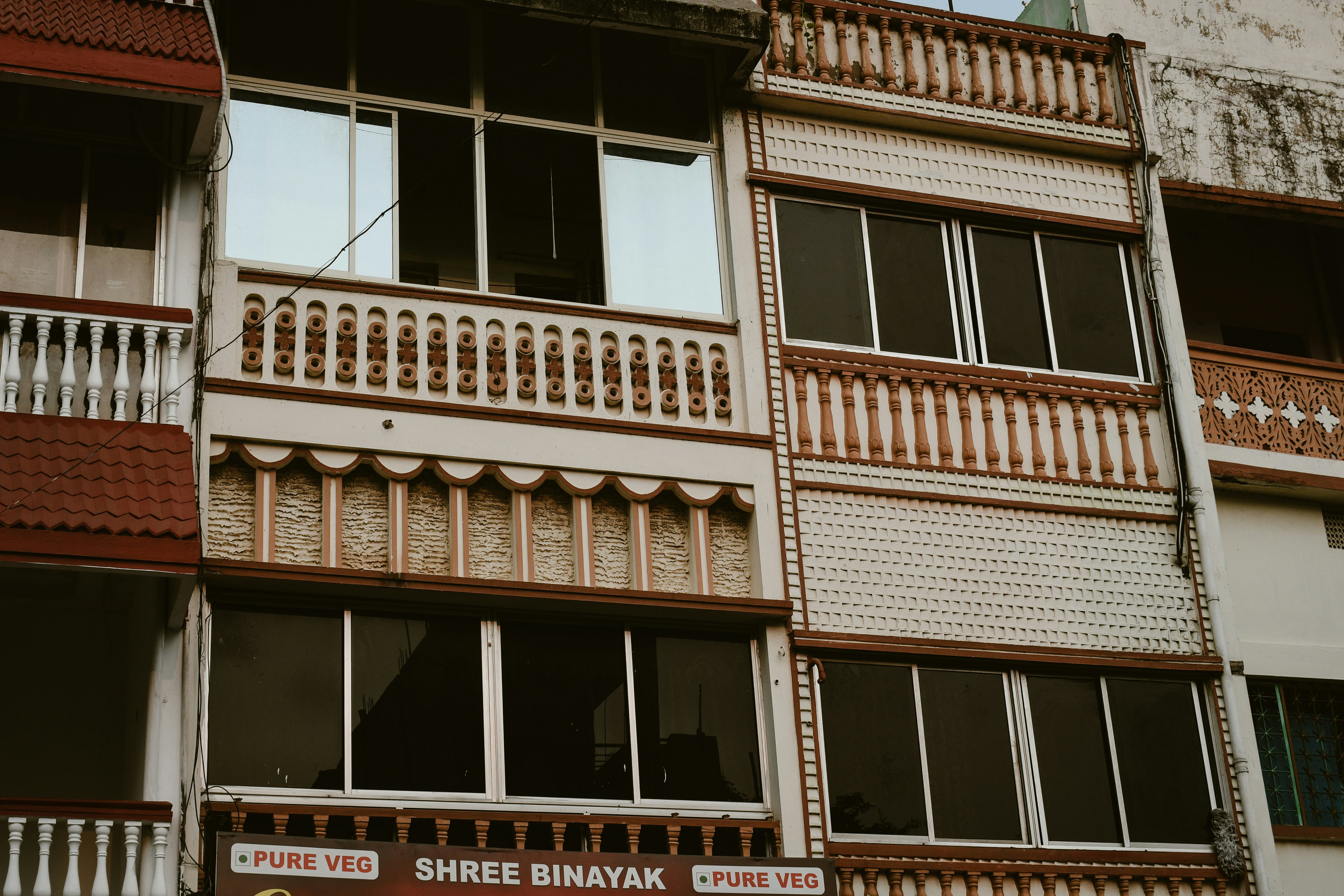Balustrades and Brickwork: A Facade of Repetition