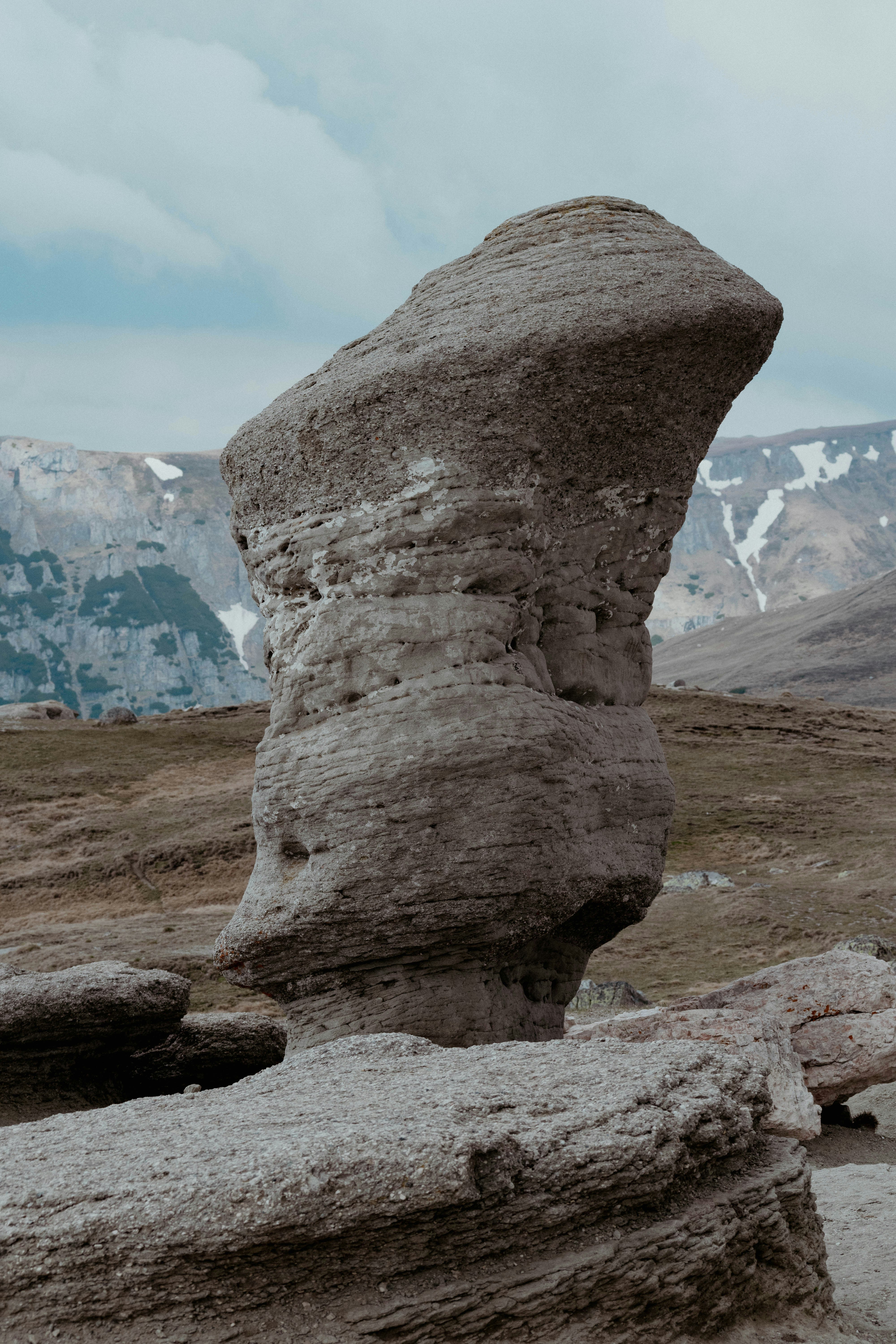 The Sentinel of the High Grass: Eroded Peg in a Ridgetop Landscape