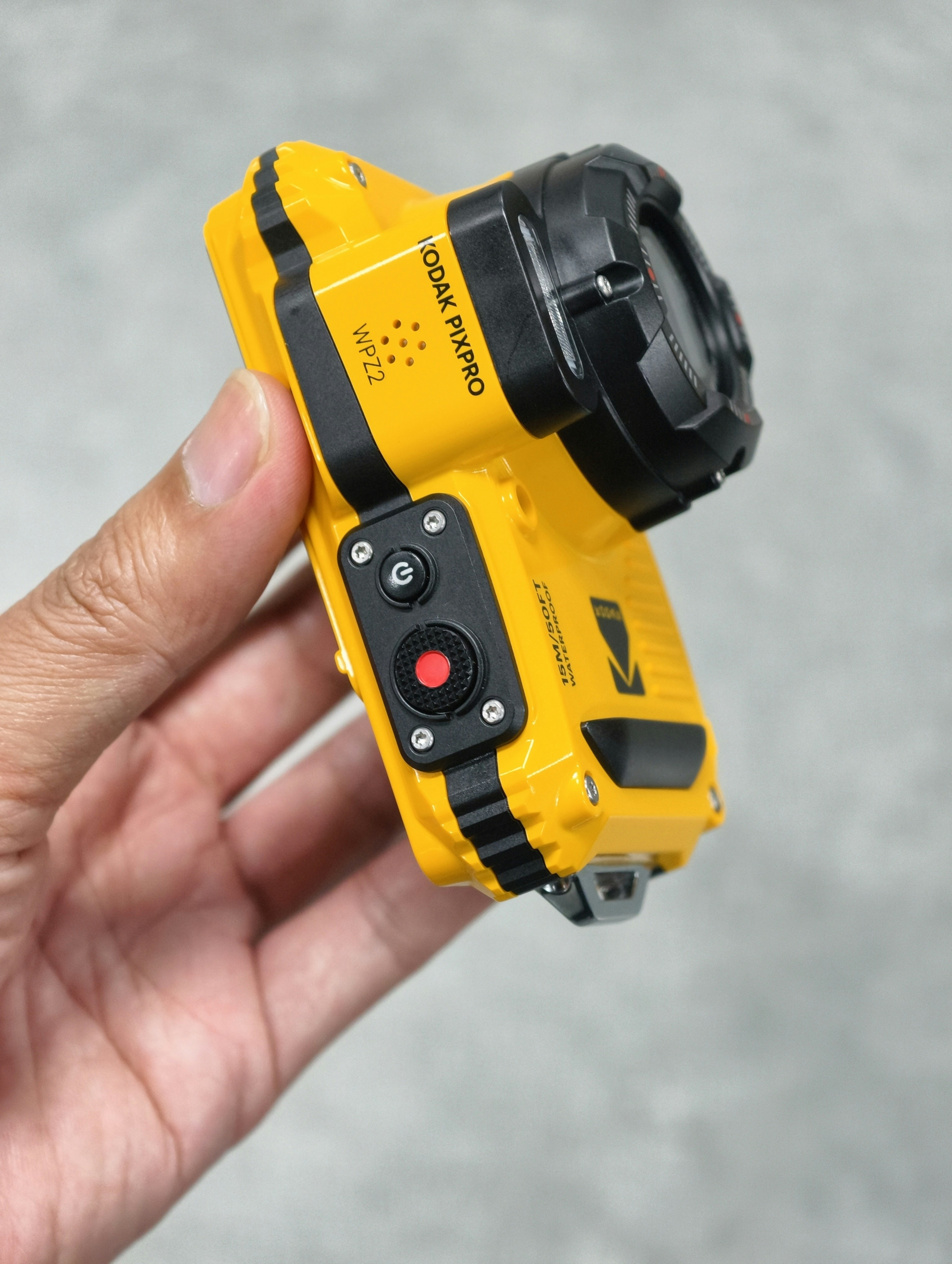 Bold Yellow Action Rig: A Closer Look at the Rugged HERO8-style Camera