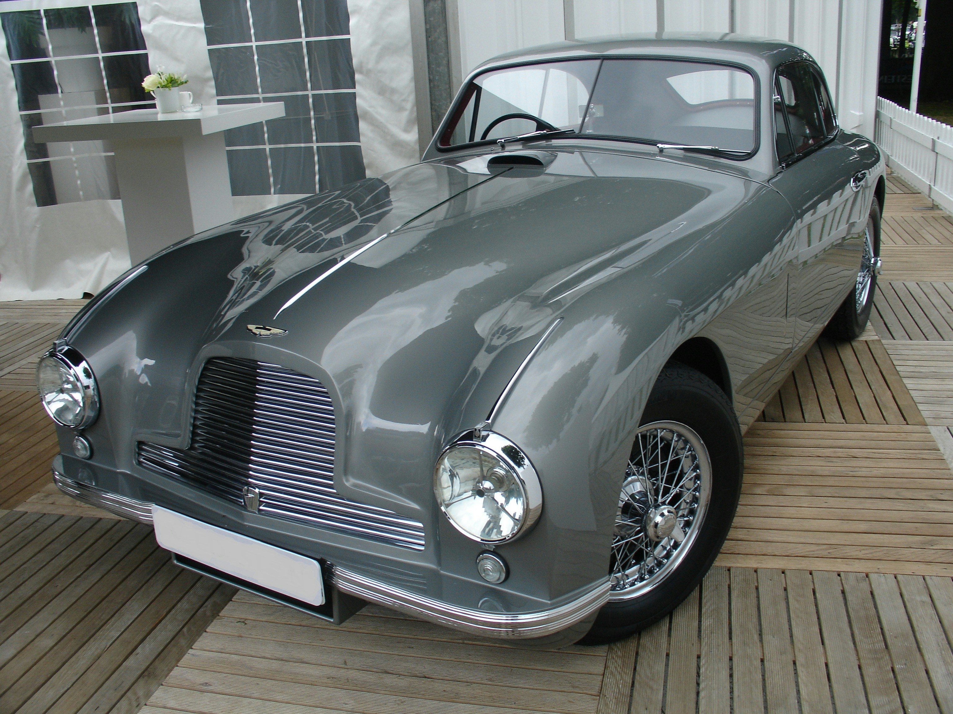 Smooth Lines of a Classic British Roadster