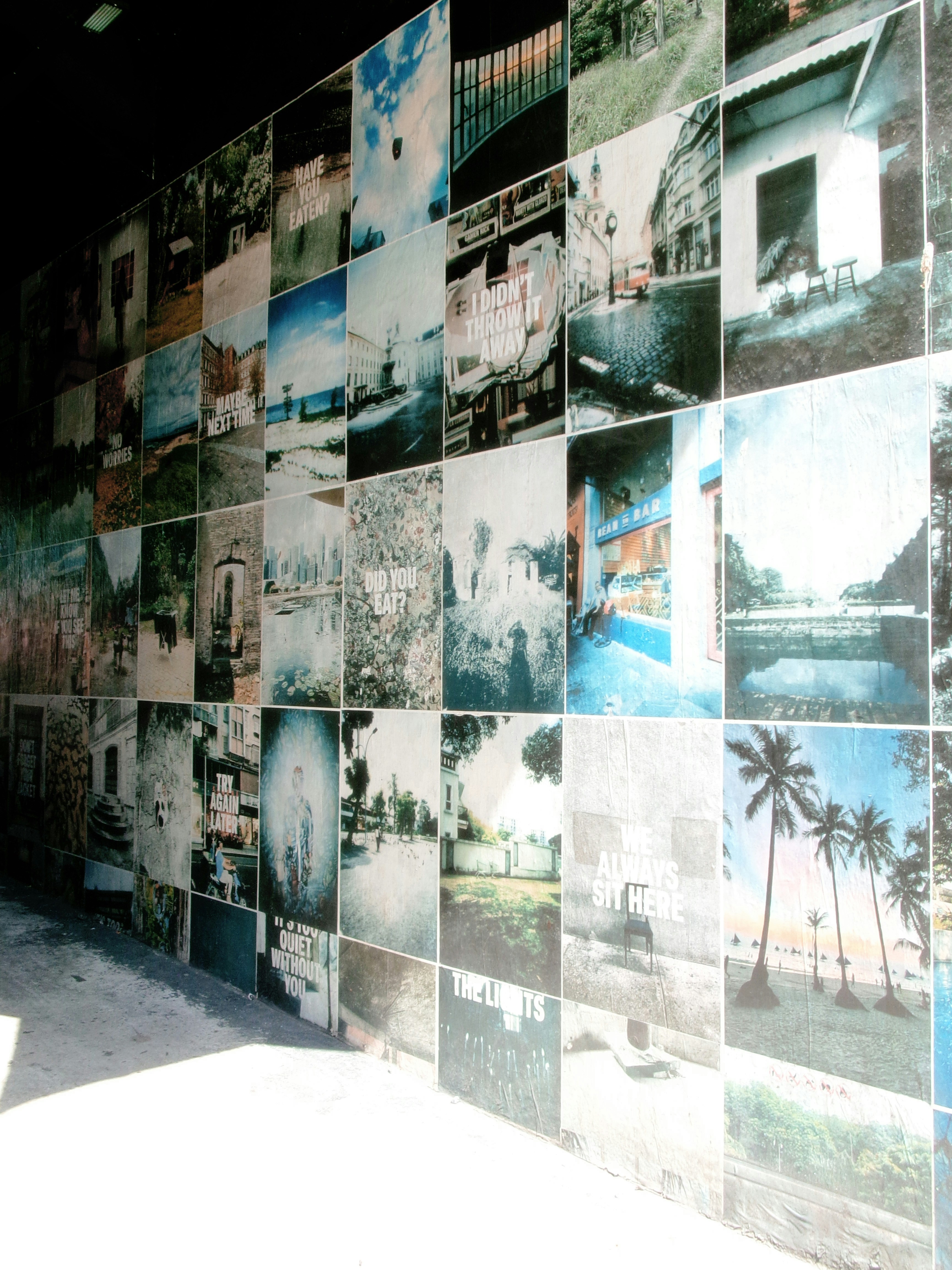 Mosaic of Memories: A Wall of Photo Tiles