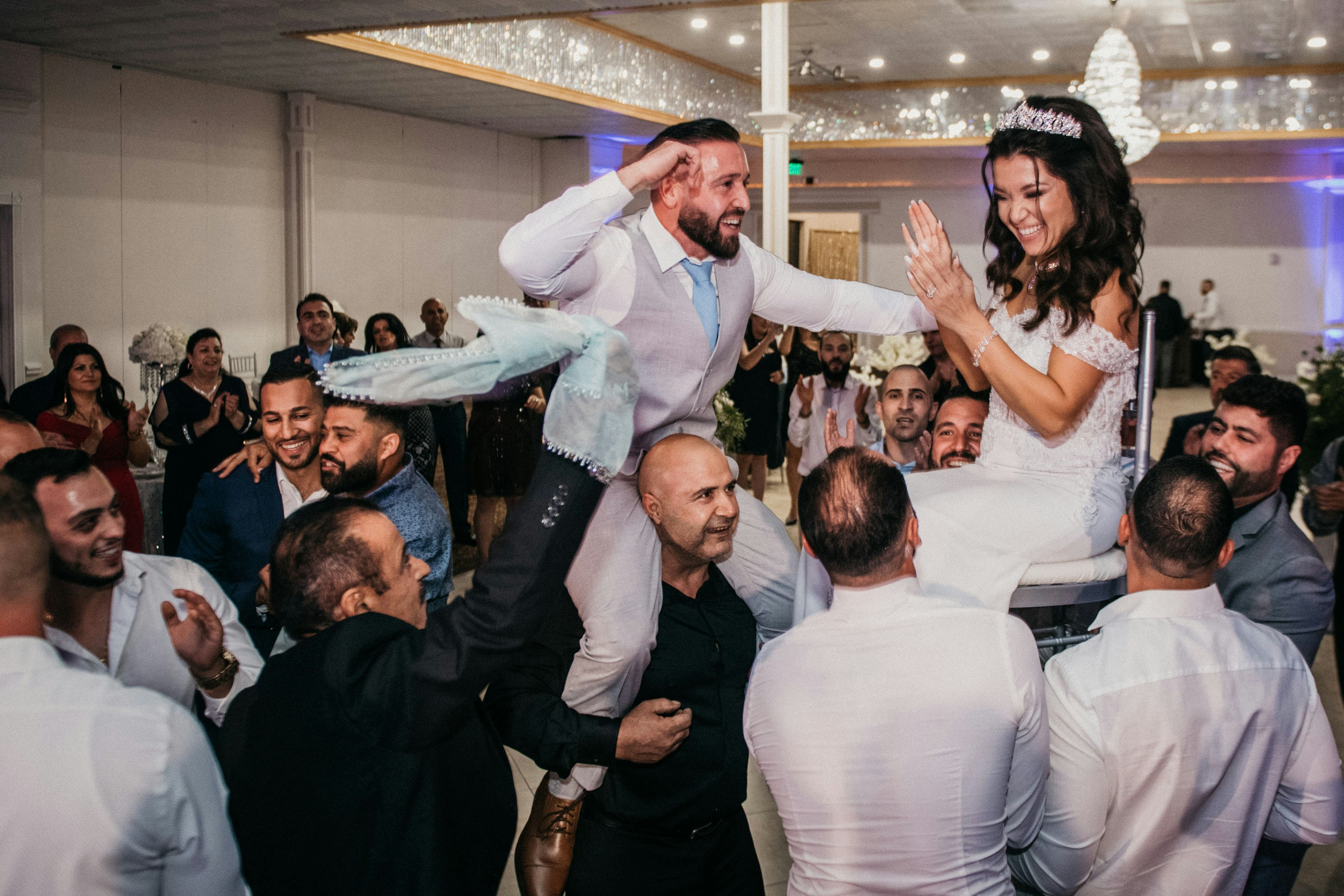 Bride in a Falling-Glory Moment: Crowd Surf Wins the Dance Floor