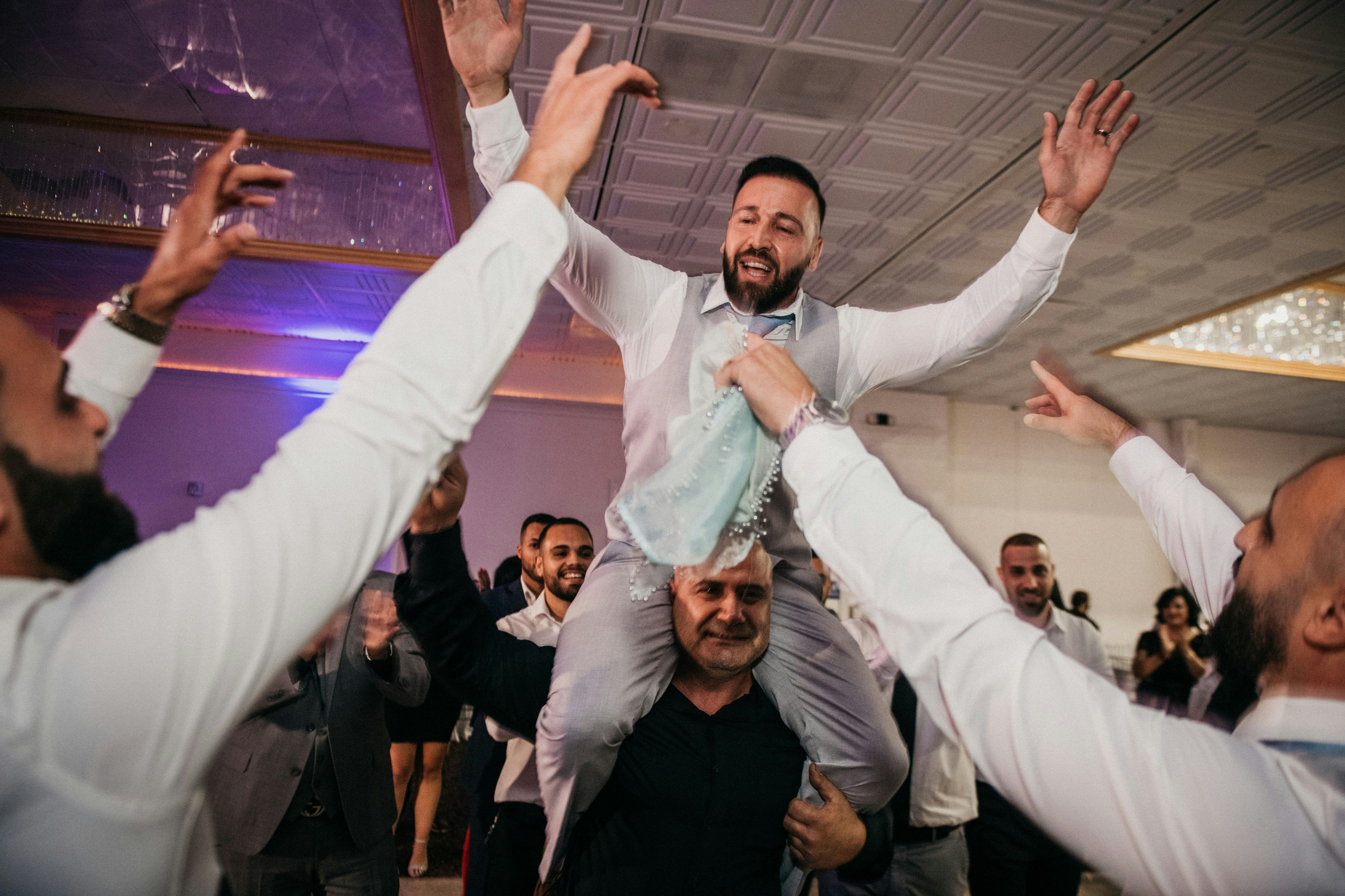 Liftoff at the Reception: A Jubilant Lift