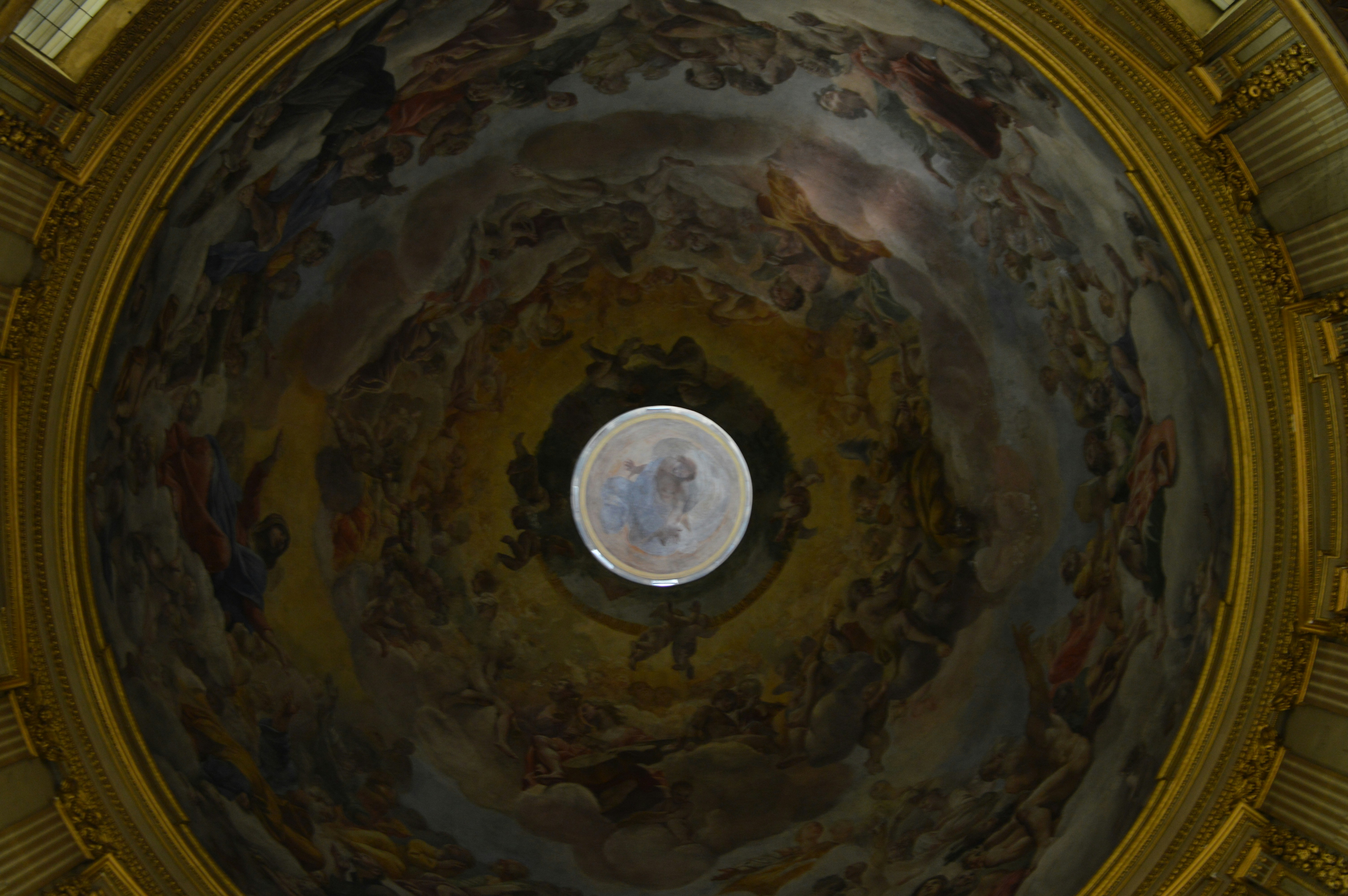 Celestial Dome: Spiraling Frescoes Converge on the Oculum