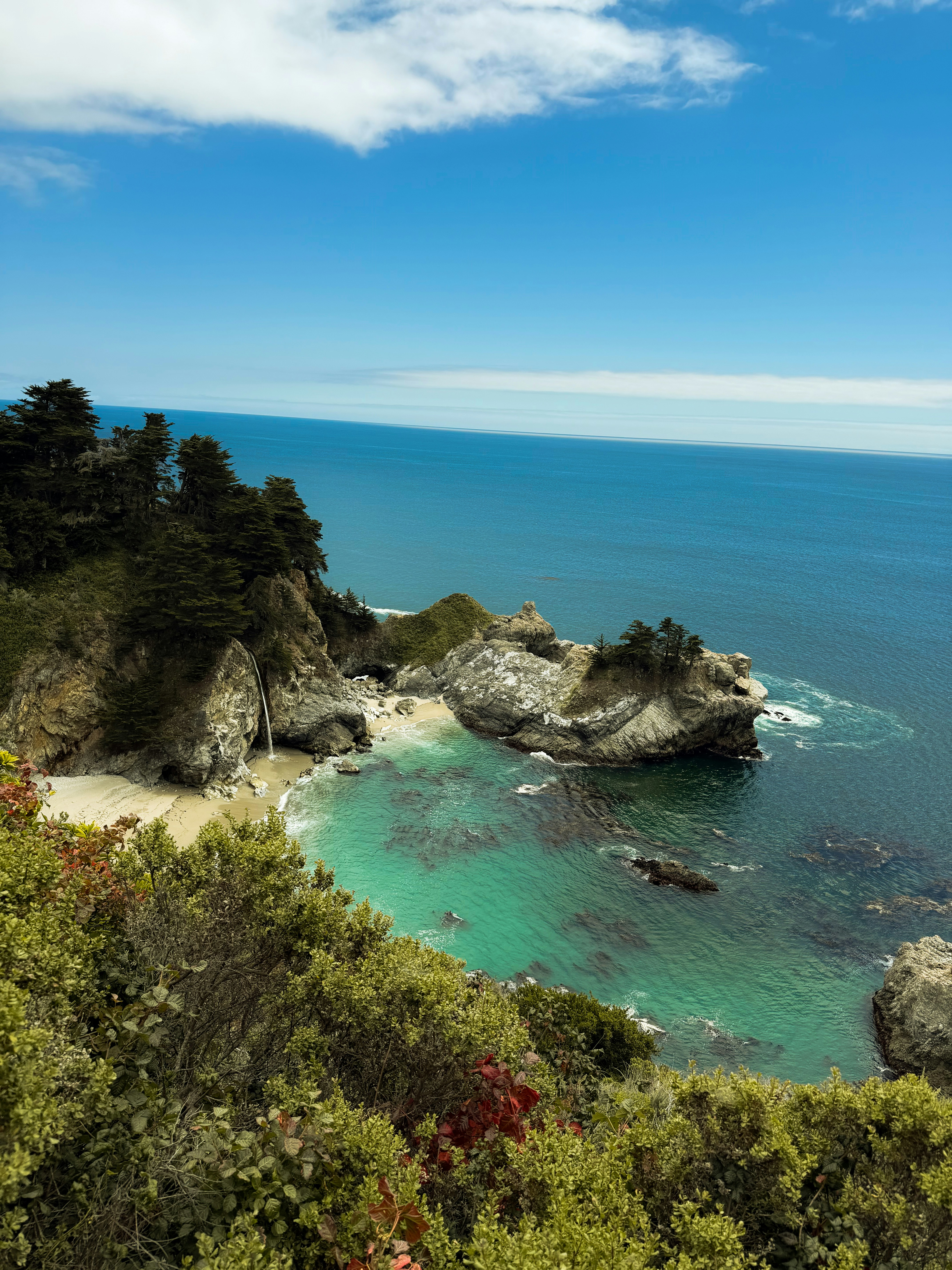 Emerald Cove Overlook: Cliffside Tap into Turquoise Waters