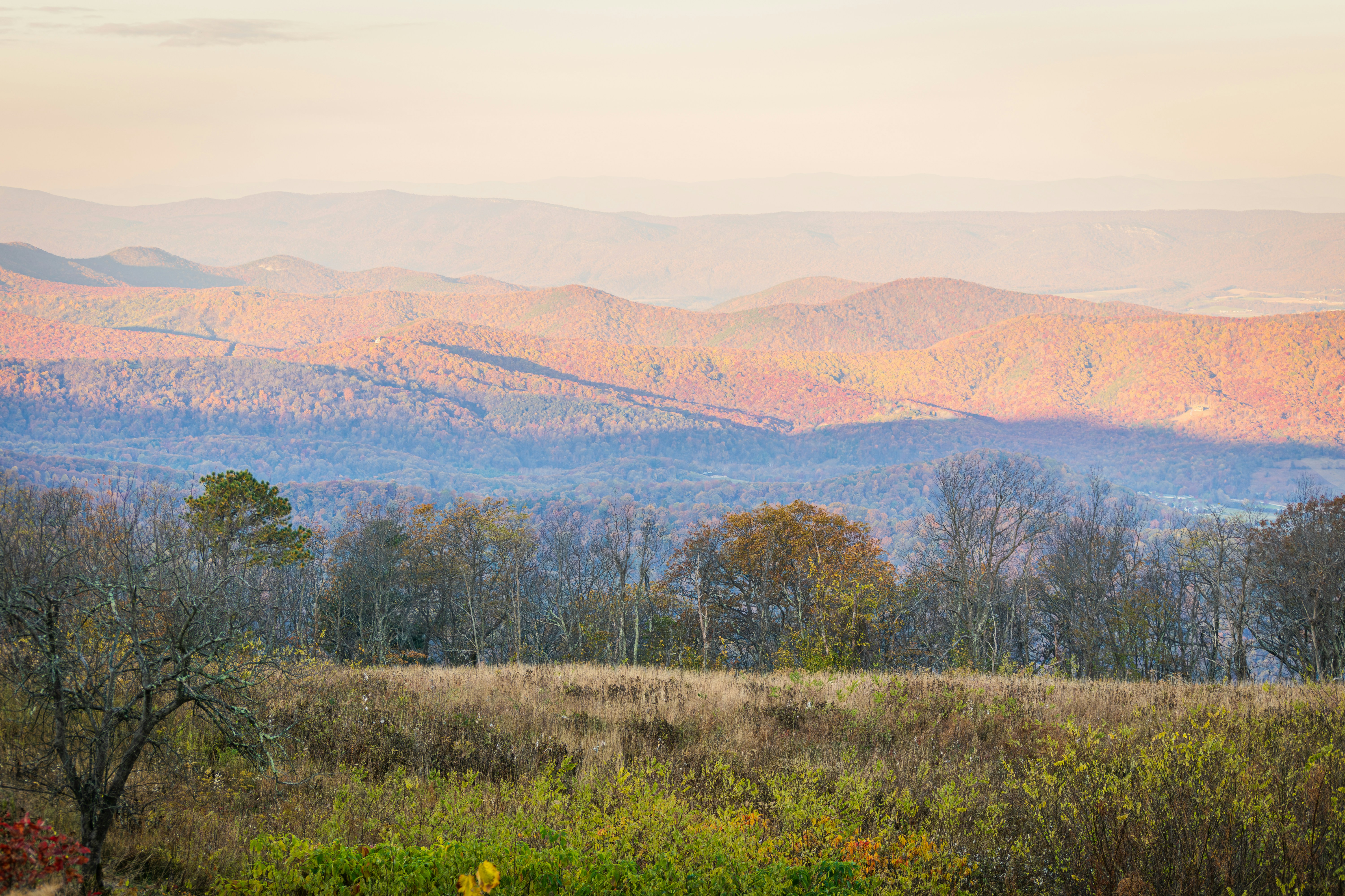 Low-Altitude Hills at Golden Hour