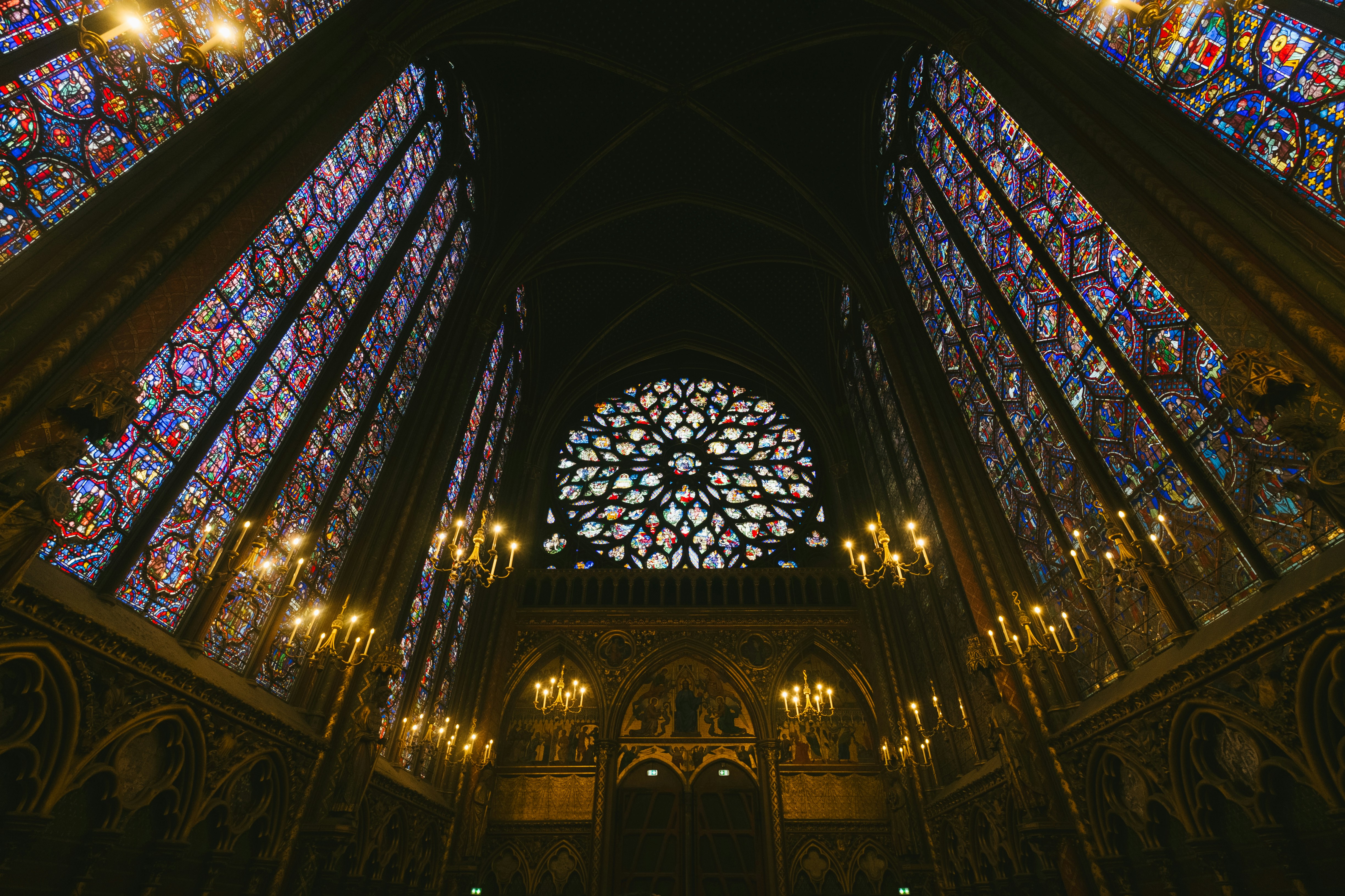 Stained Glass Cathedral: Light and Lace in Gothic Vaults