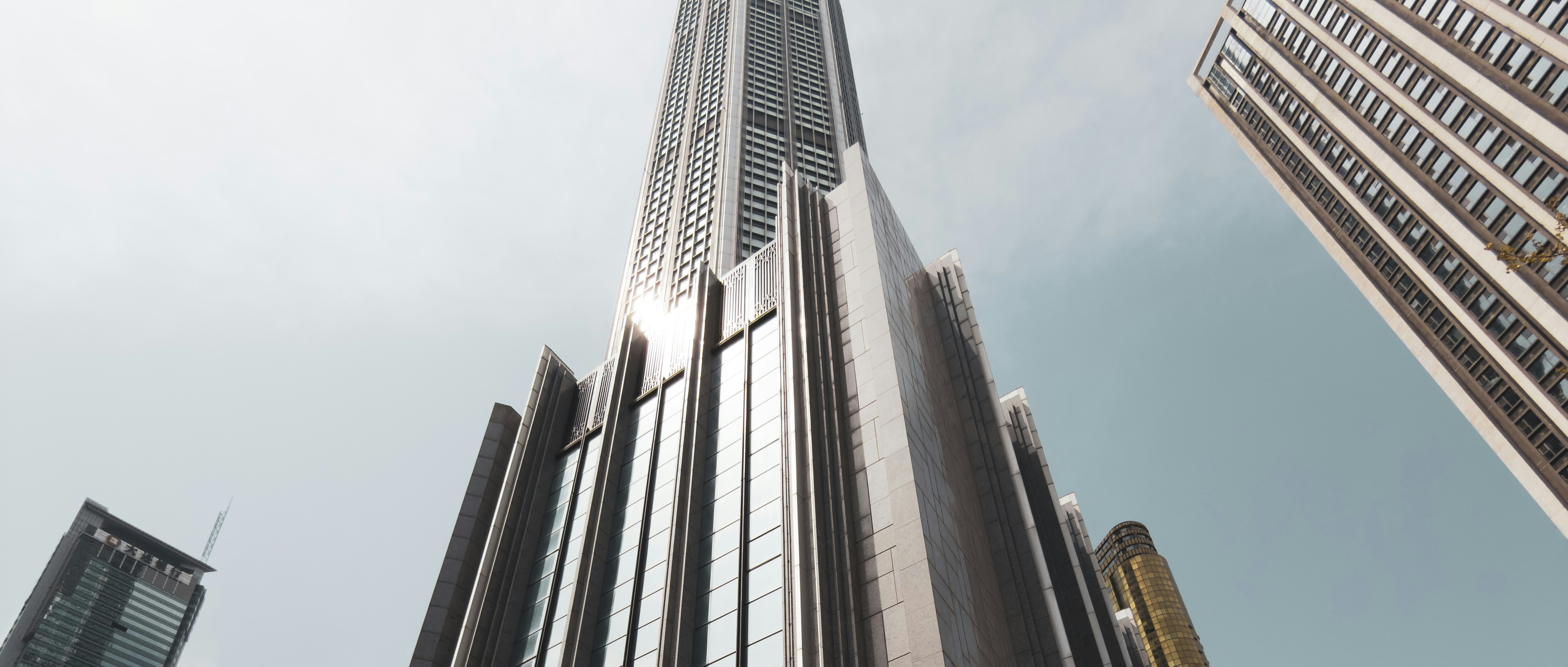 Towering Glass and Steel: Skyward Convergence