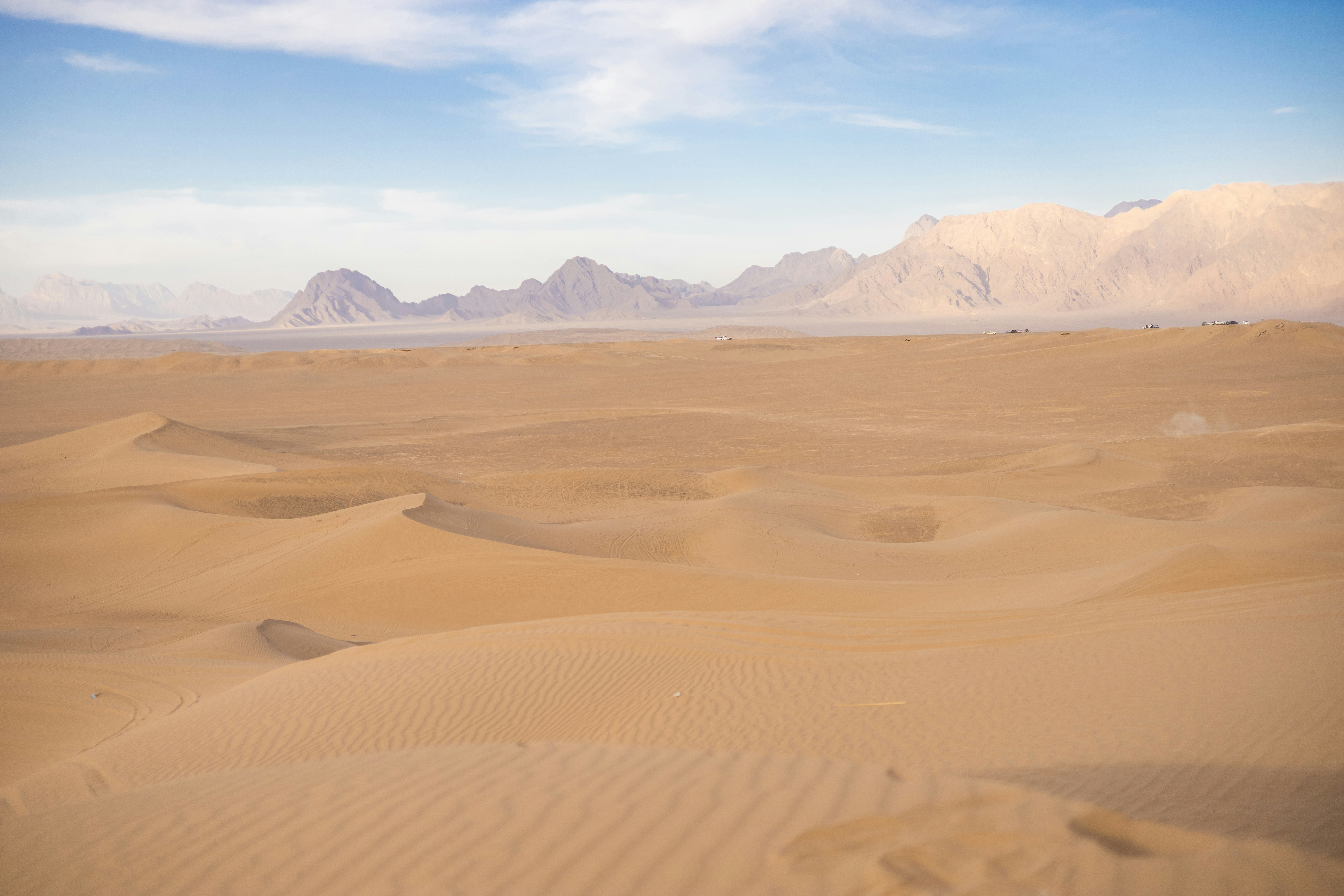 Whispering Dunes: A Quiet Desert Horizon