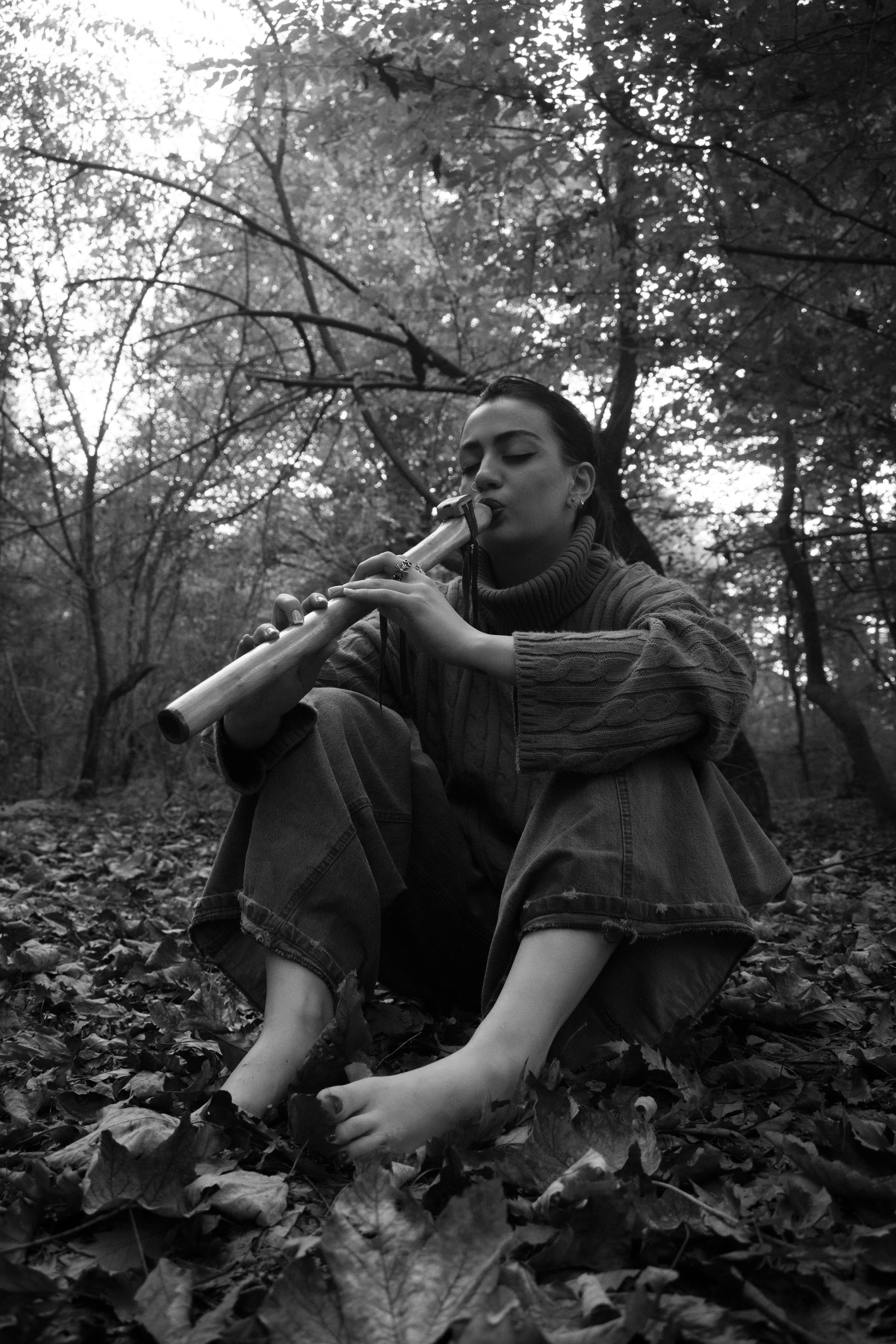 Whispers of a Reed Instrument in the Autumn Quiet